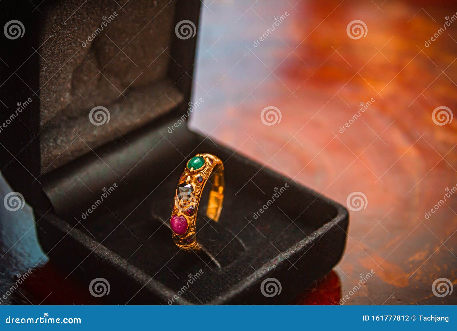 Red sapphire ring gold stock photo. Image of jewellery - 161777812
