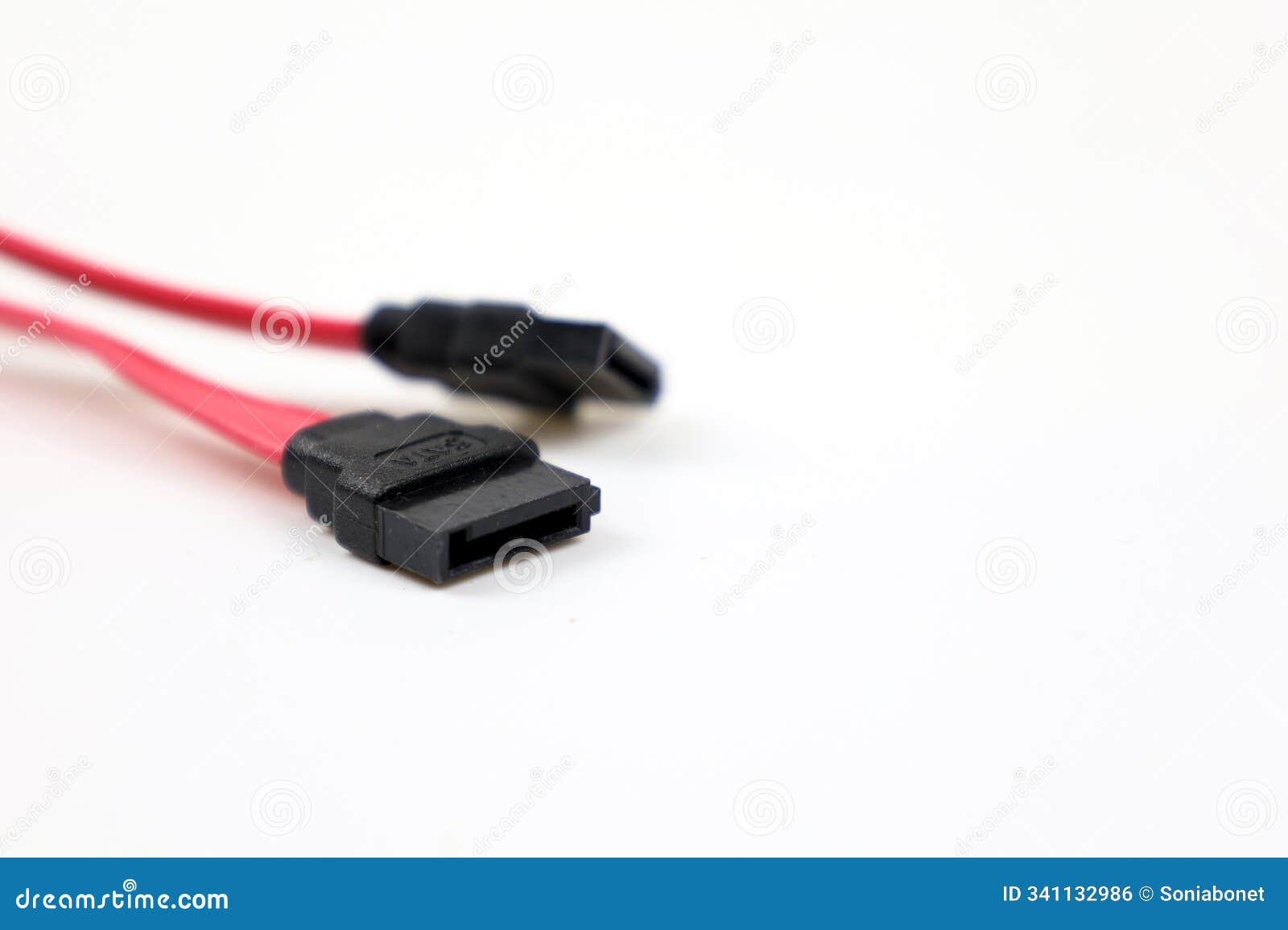 SATA Connector On A Portable Hard Drive Royalty-Free Stock Image ...