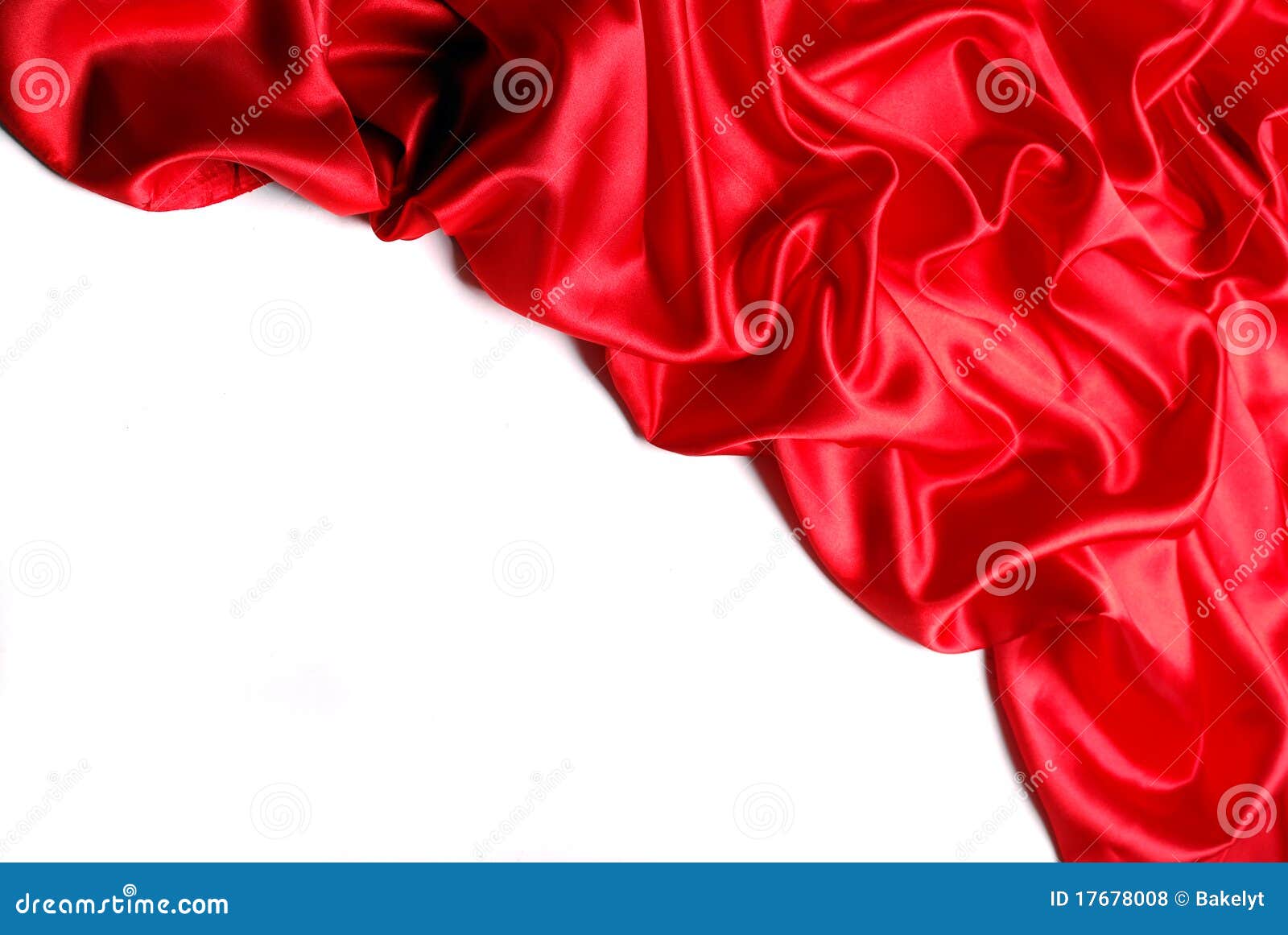 Red satin stock photo. Image of cloth, material, curtain - 17678008