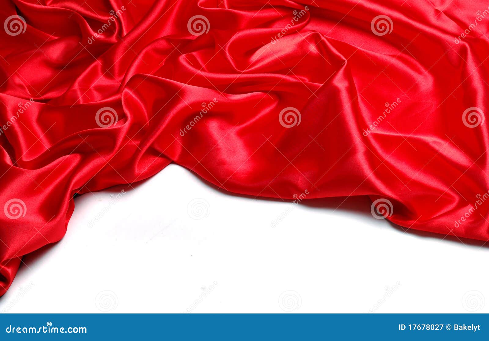 Red satin stock image. Image of horizontal, pure, elegant - 17678027