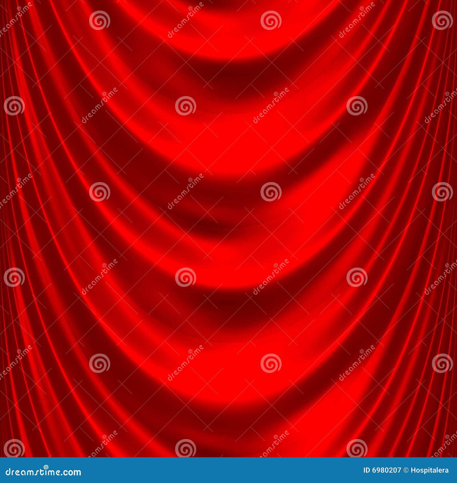 Red Satin Big Drape 2 Royalty-Free Stock Photography | CartoonDealer ...