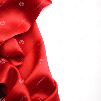 Red Satin Border stock photo. Image of curtain, material - 37757838