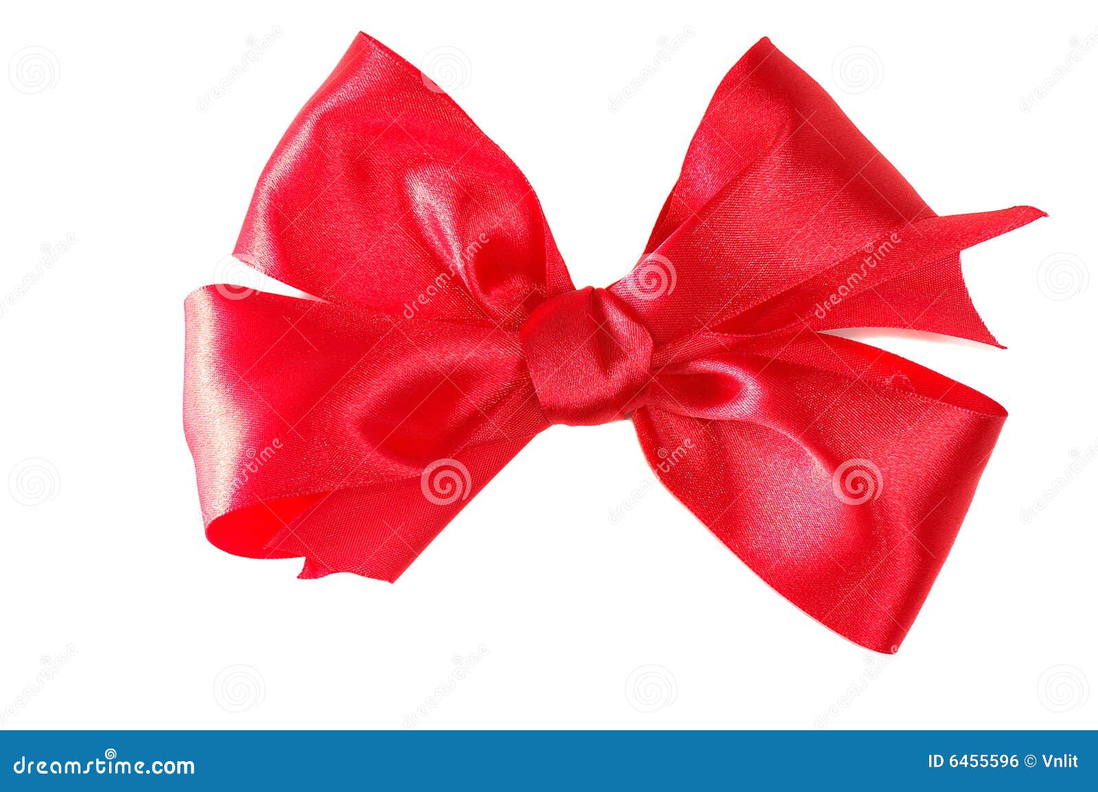 Red satin bow stock photo. Image of ribbon, surprise, birthday - 6455596