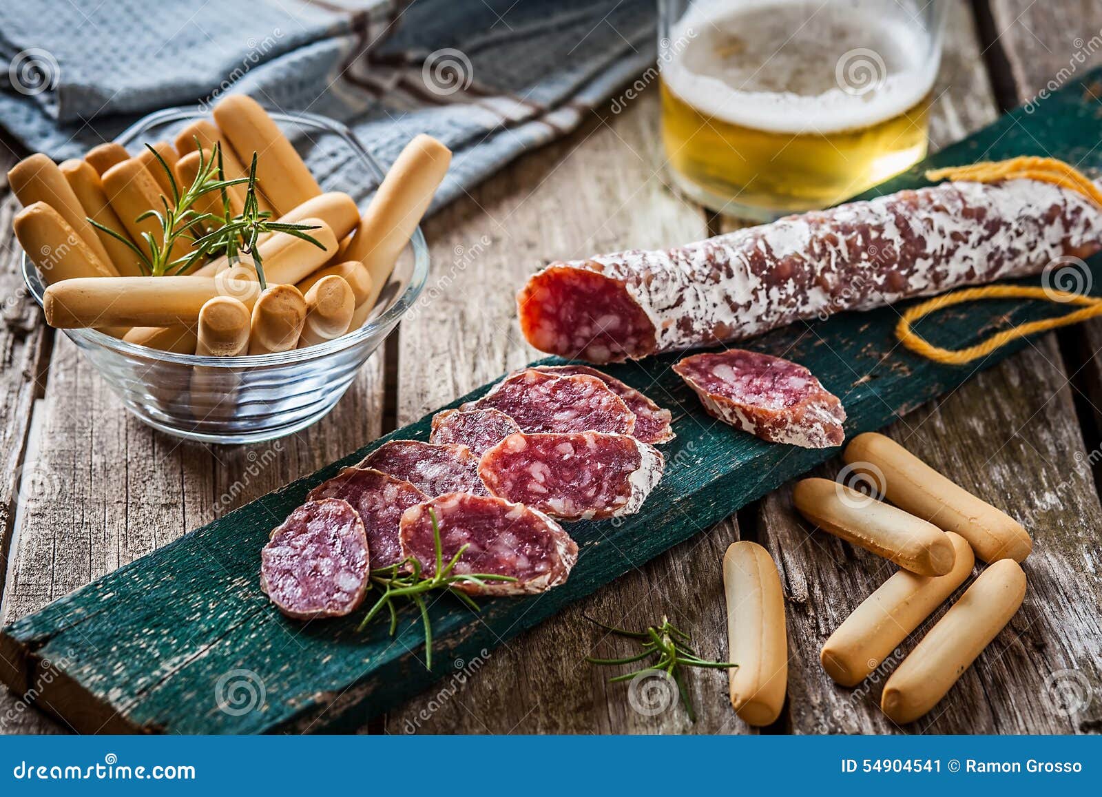 Red sausage stock image. Image of traditional, sausage - 54904541