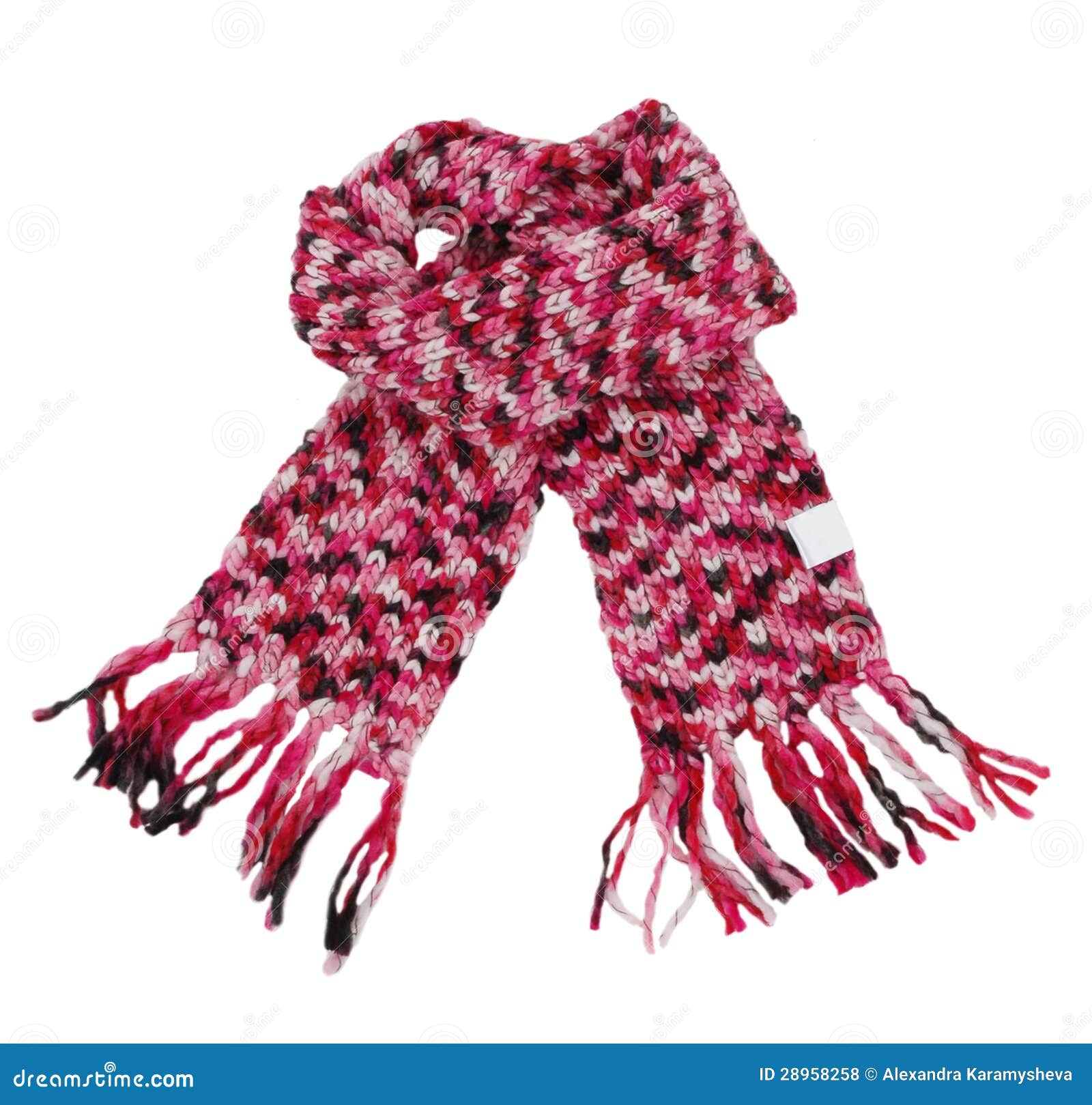 Red scarf stock photo. Image of cravat, isolated, comfortable - 28958258
