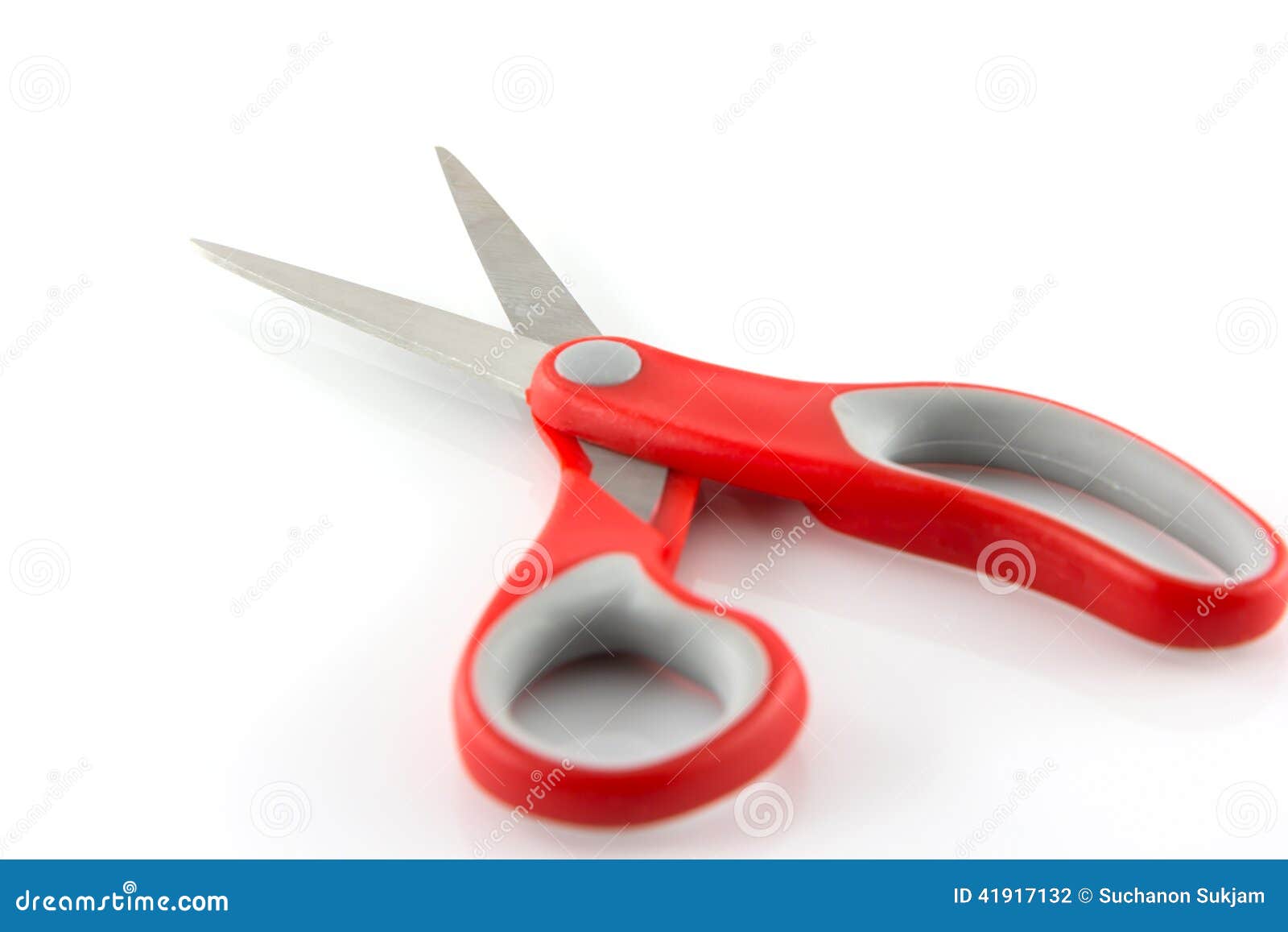 Red scissors isolate stock photo. Image of tool, metal - 41917132