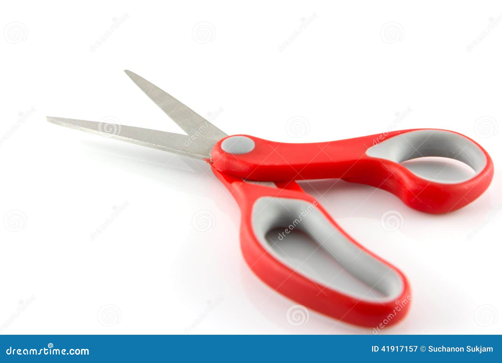 Red scissors isolate stock image. Image of handle, pair - 41917157