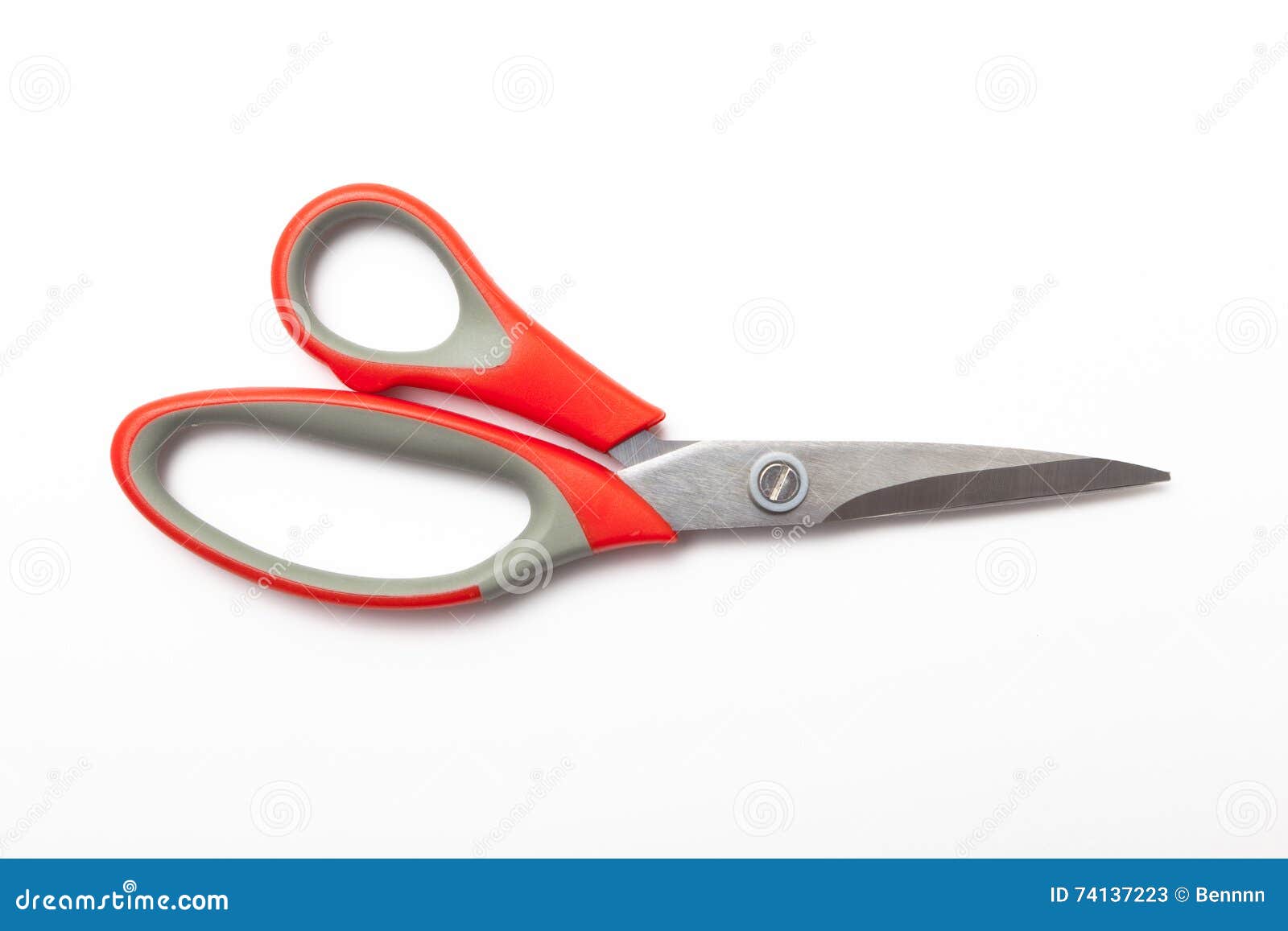 Red scissors stock image. Image of edge, zigzag, tool - 74137223