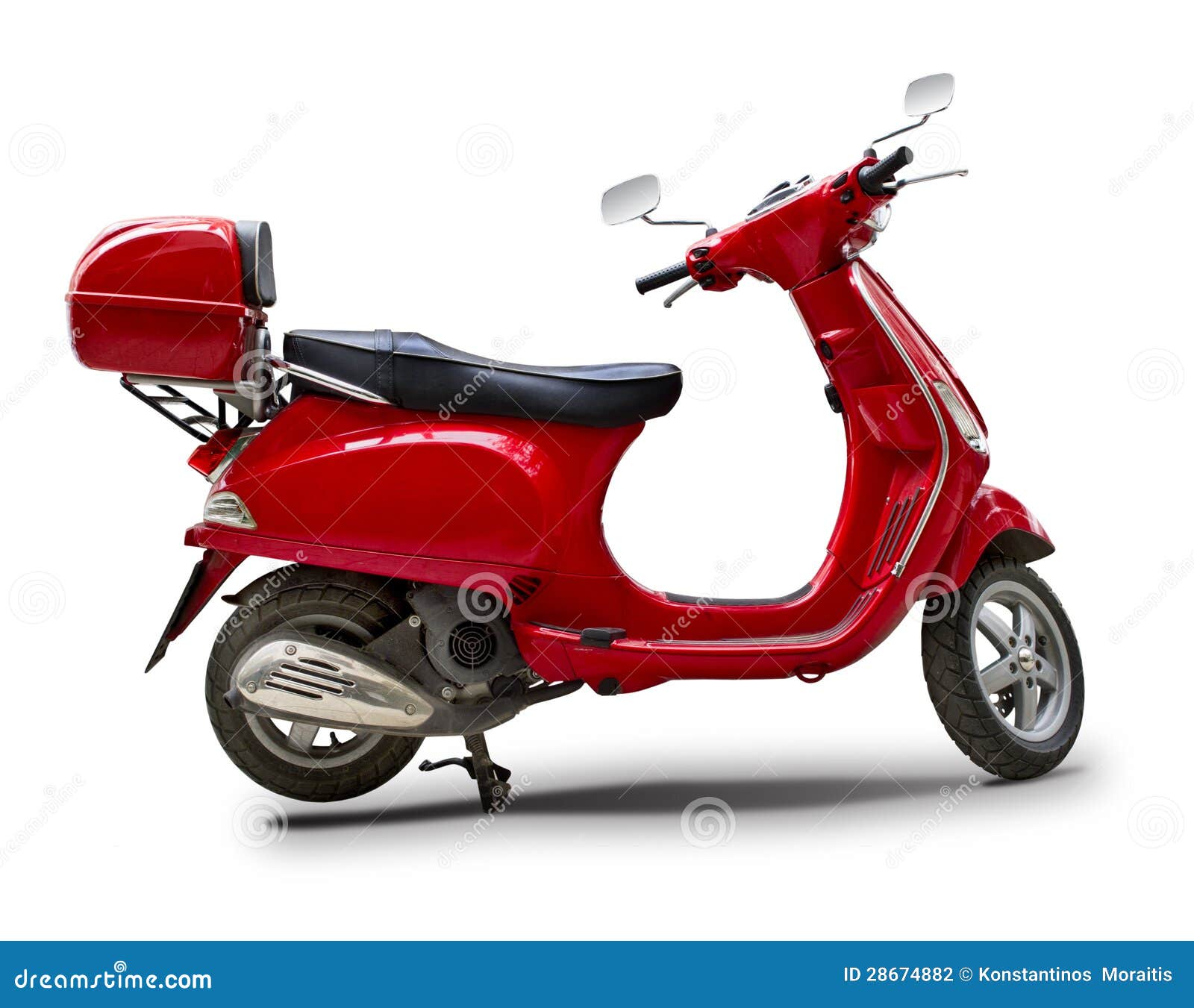 Red scooter stock photo. Image of rome, style, cool, italian - 28674882