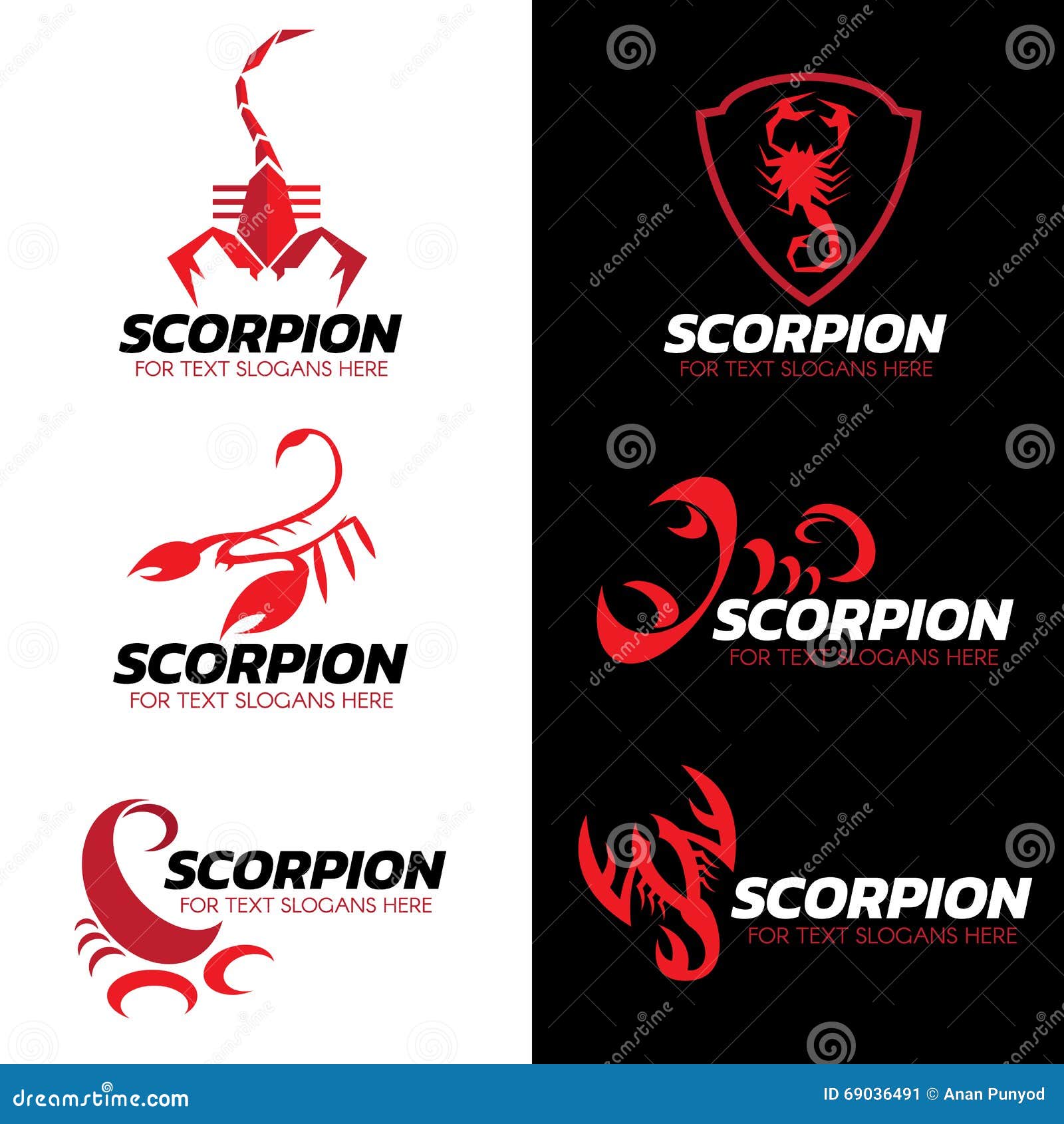 Scorpion Logo Design Vector Illustration | CartoonDealer.com #87133176