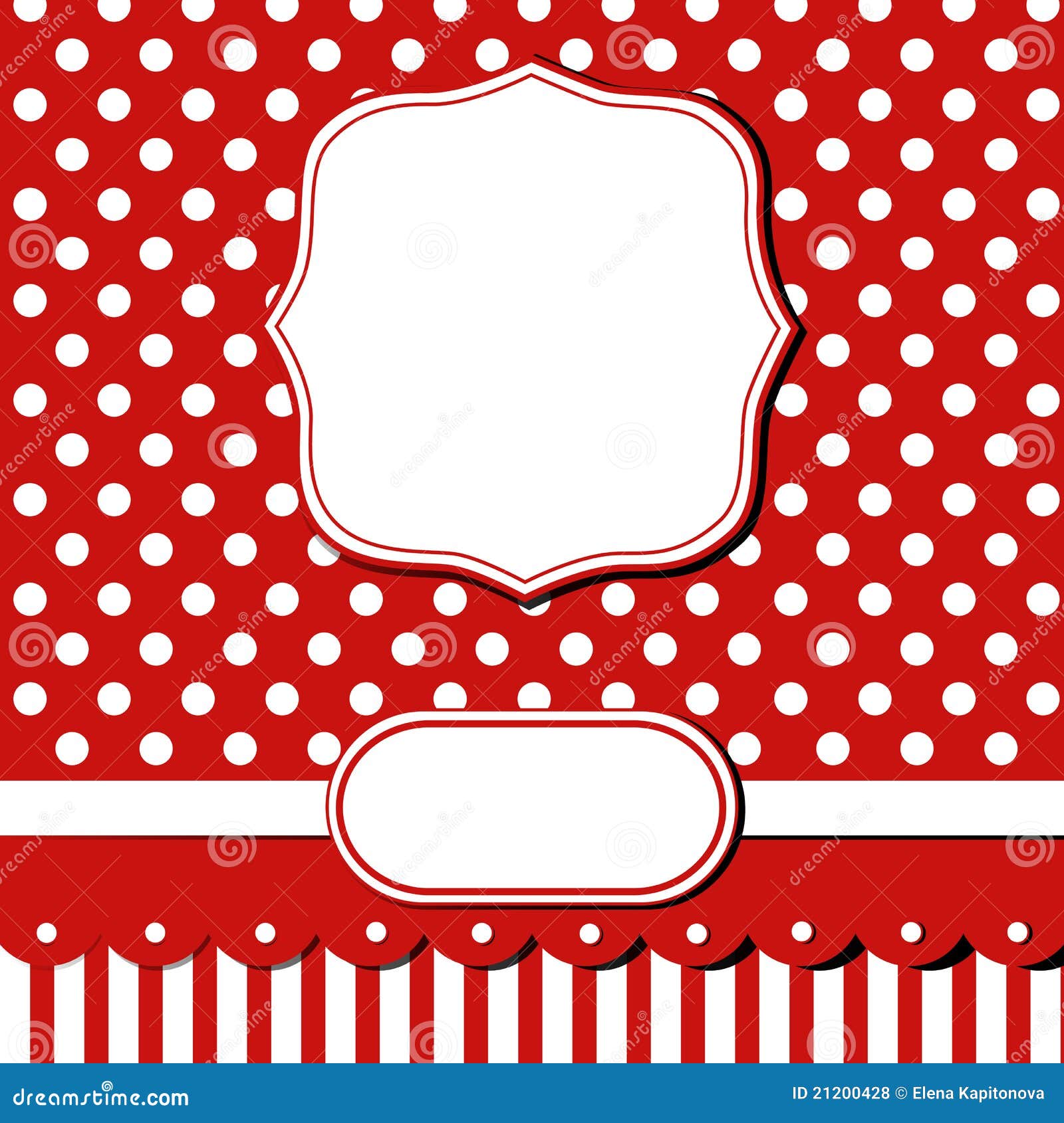 Red scrap card stock vector. Illustration of retro, deco - 21200428