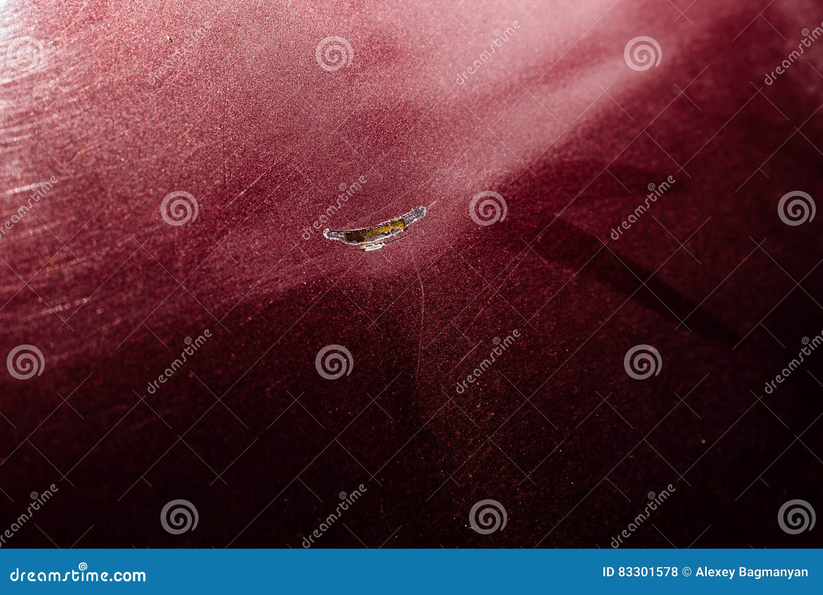 Red Scratched Metal Texture Background Stock Photo - Image of burst ...