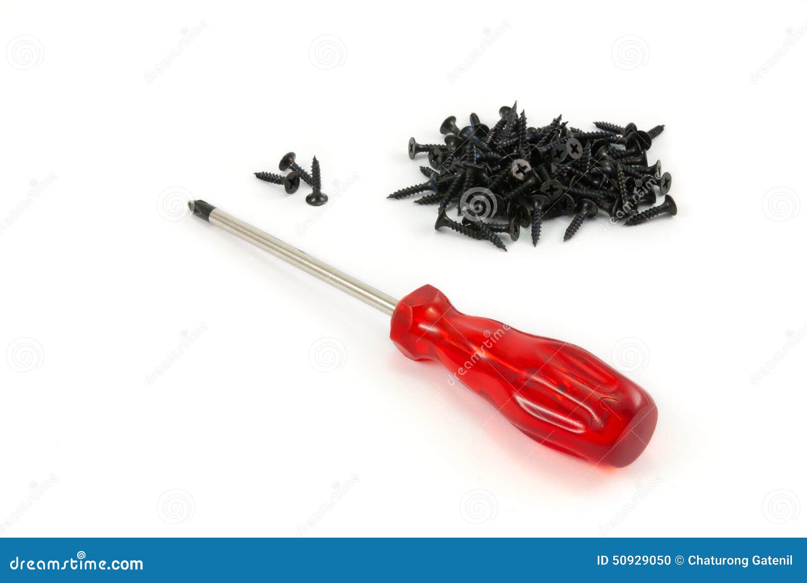 Red driver and black stock photo. Image of background - 50929050