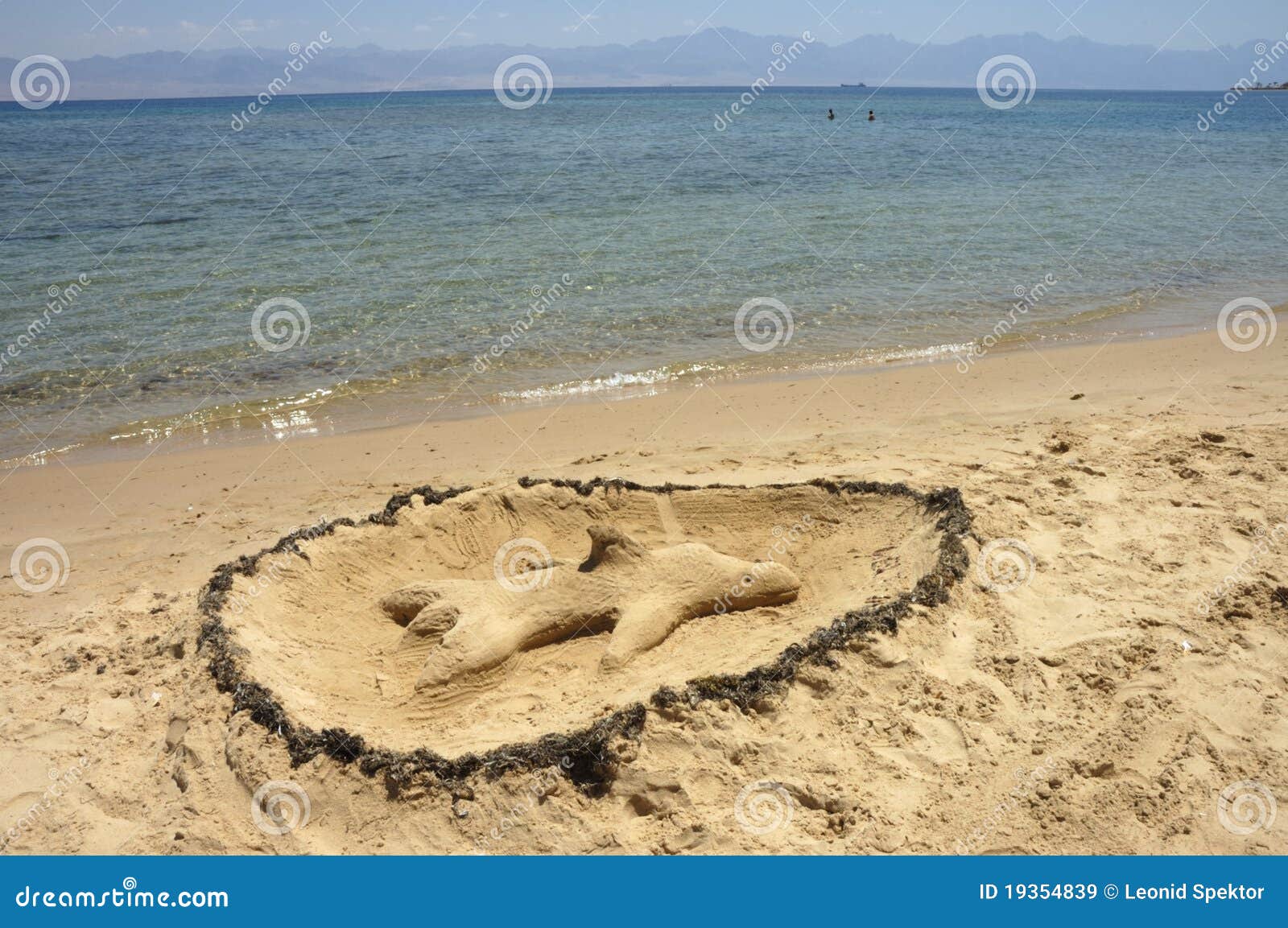 Red Sea coast. stock image. Image of paradise, sand, relaxation - 19354839