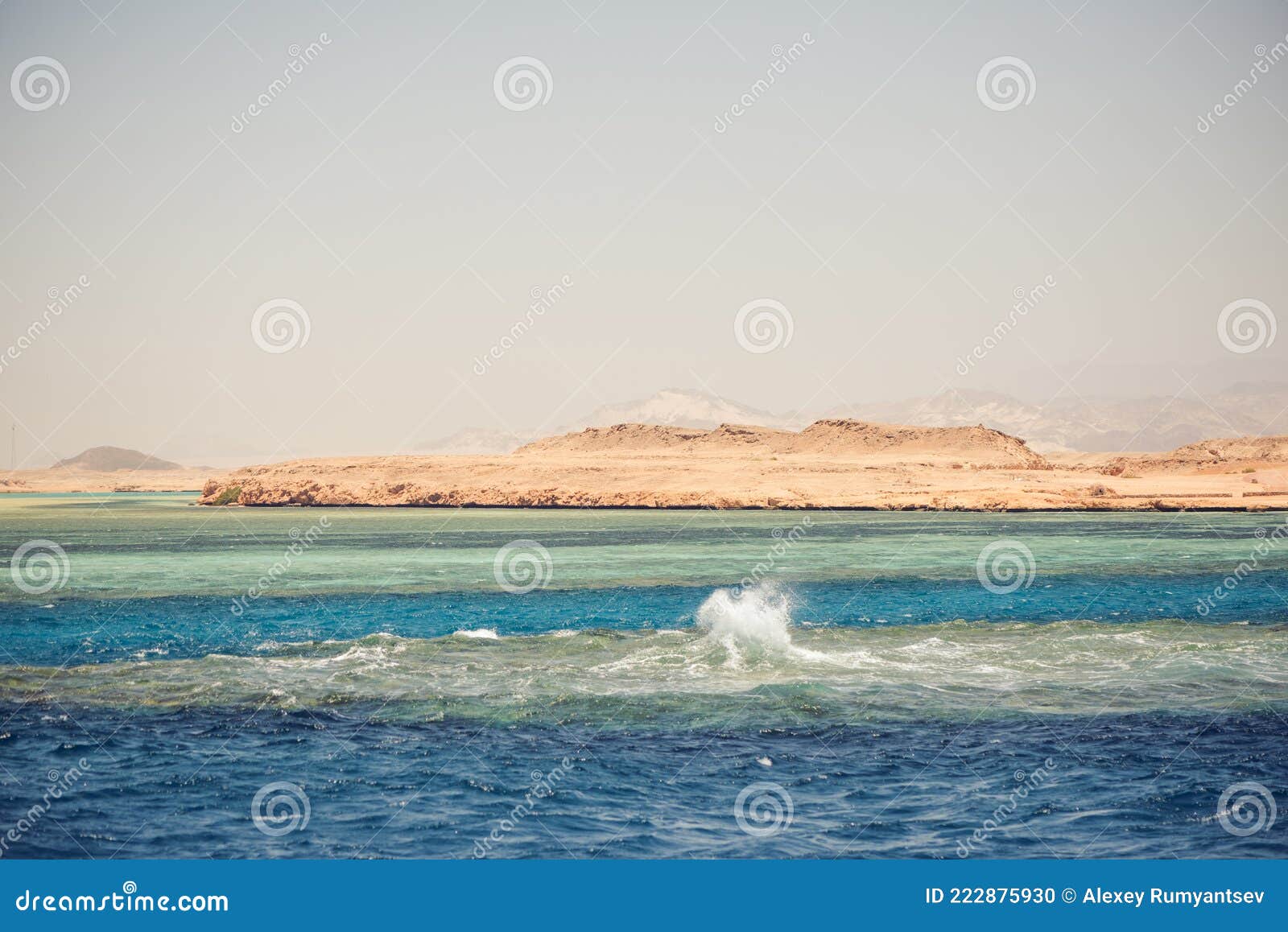 Red Sea Coastline Landscape Stock Photo - Image of desert, shore: 222875930