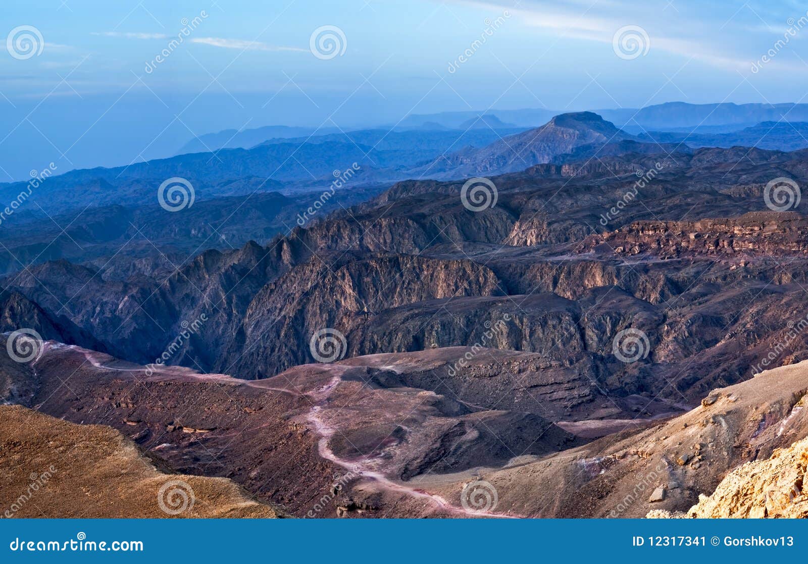 Red Sea from Rocky Mountains Stock Image - Image of mountains, desert ...