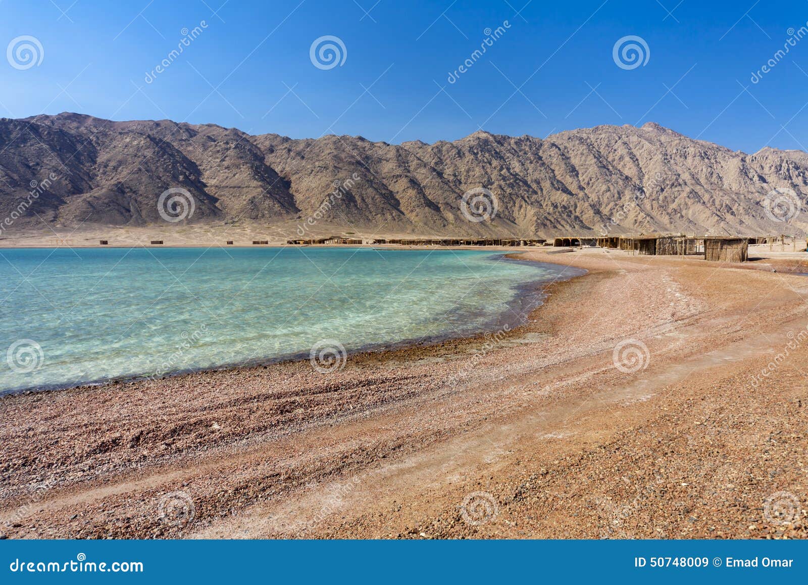 The Red Sea Shore stock image. Image of mountain, blue - 50748009