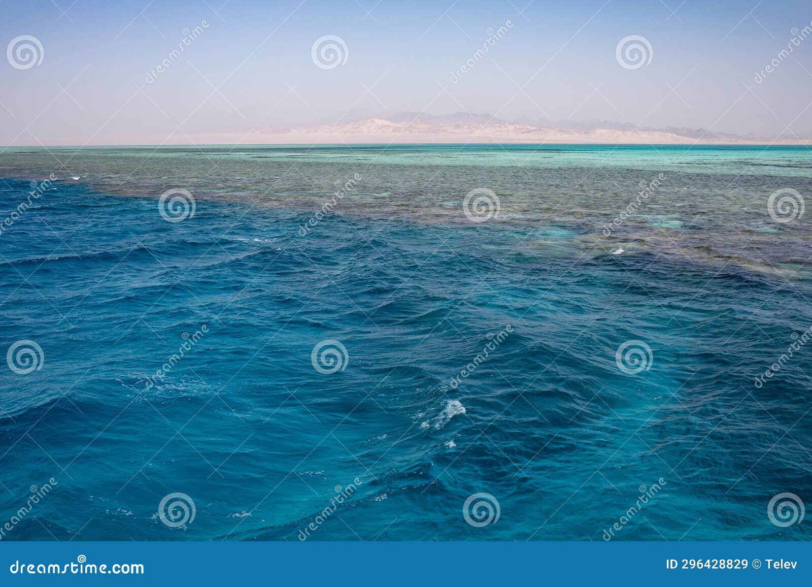 Red Sea view of the rocks stock image. Image of water - 296428829