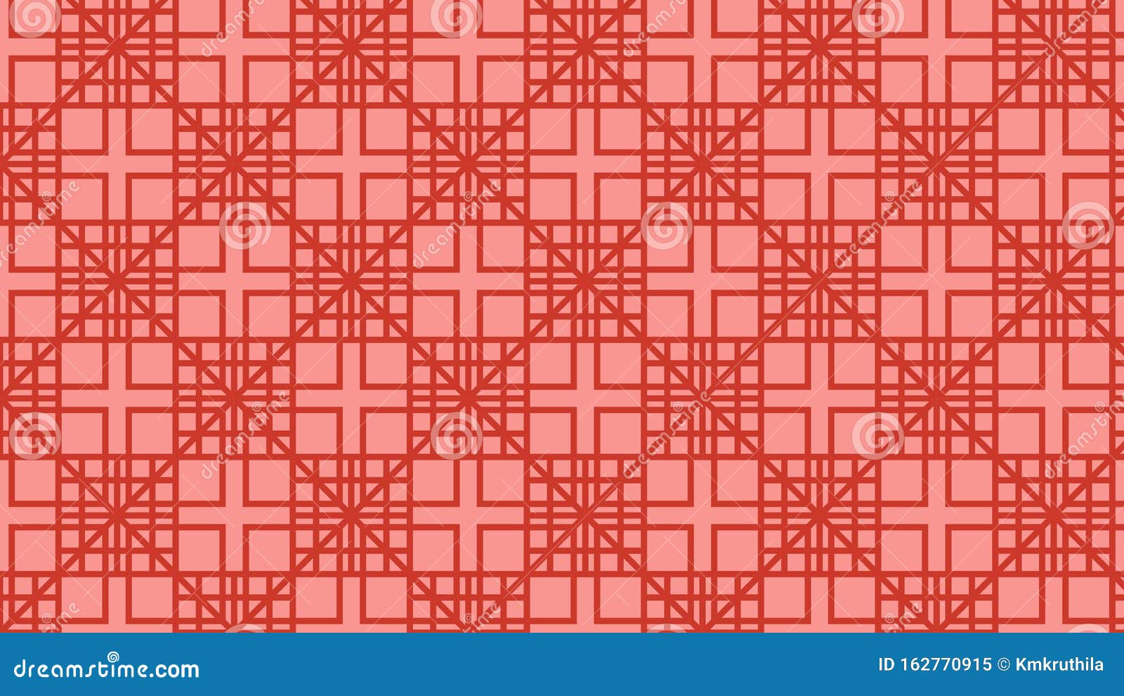 Red Seamless Square Pattern Background Illustration Stock Vector - Illustration of quadrate ...