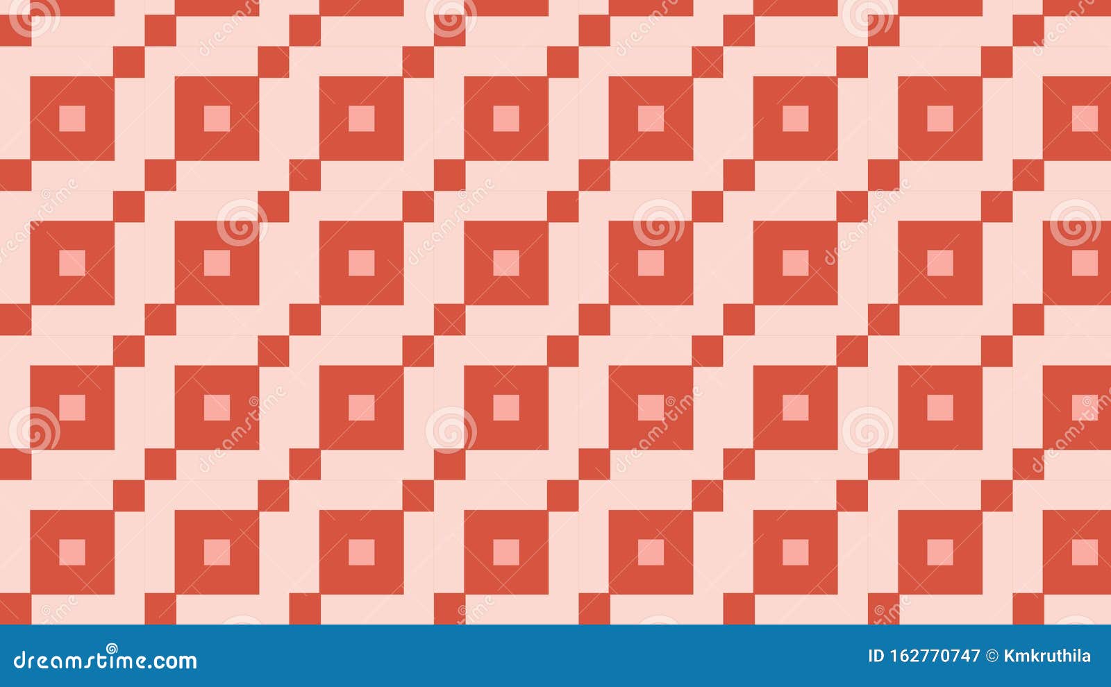 Red Seamless Square Pattern Background Vector Art Stock Vector ...