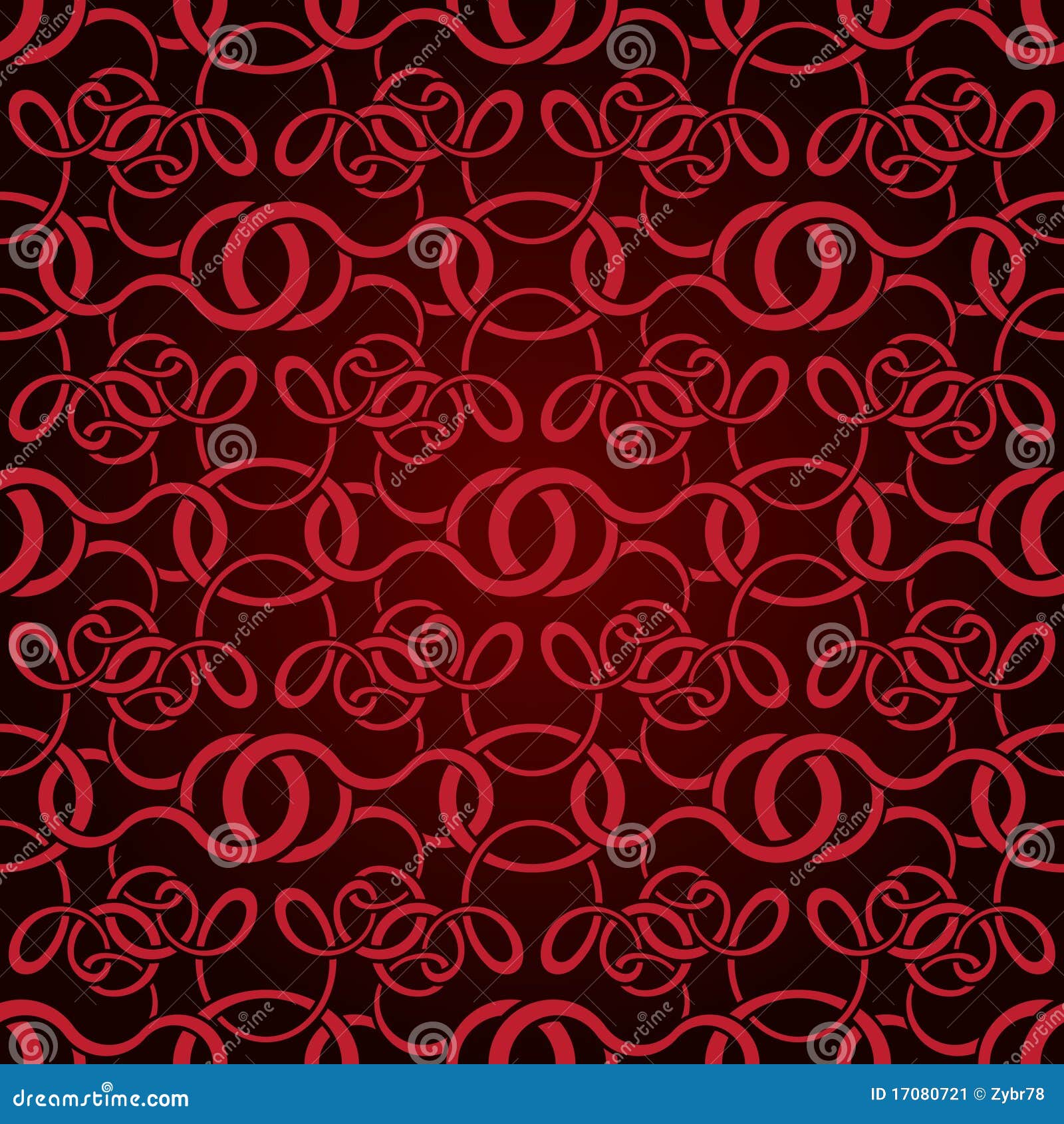 Red seamless wallpaper stock vector. Illustration of foliage - 17080721