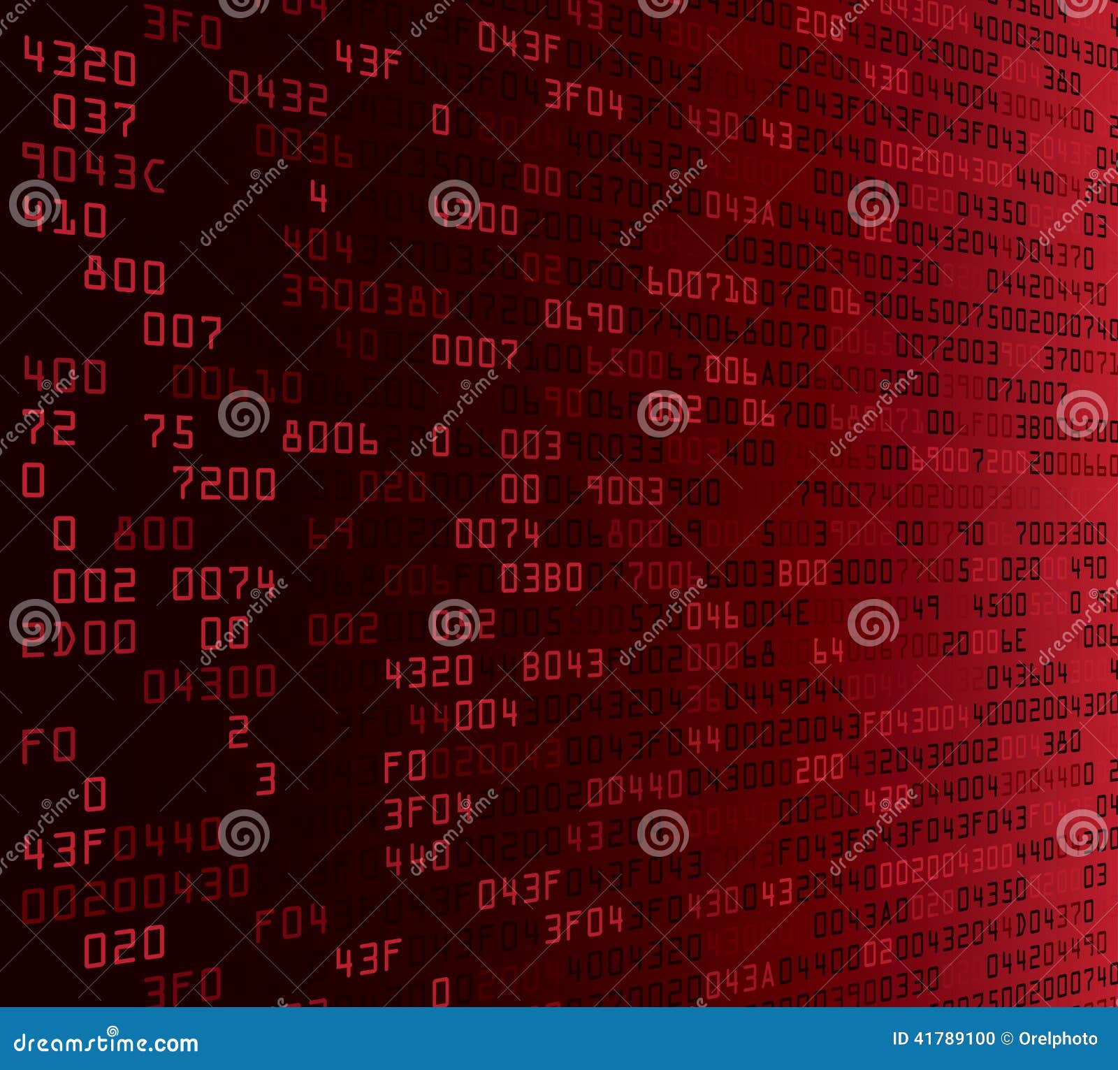 Red Security Background with HEX-code Stock Vector - Illustration of ...