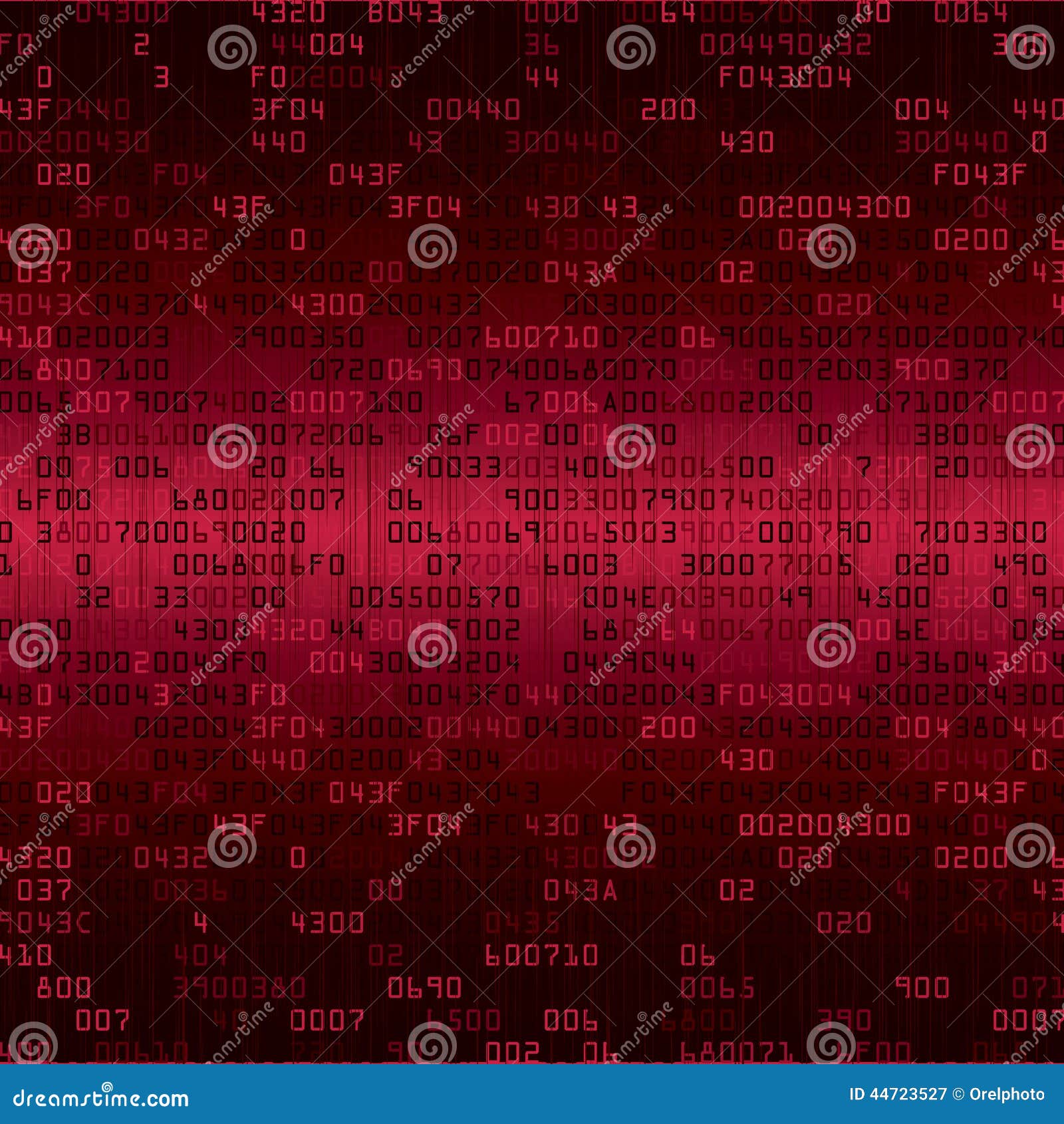 Red Security Background with HEX-code Stock Vector - Illustration of ...