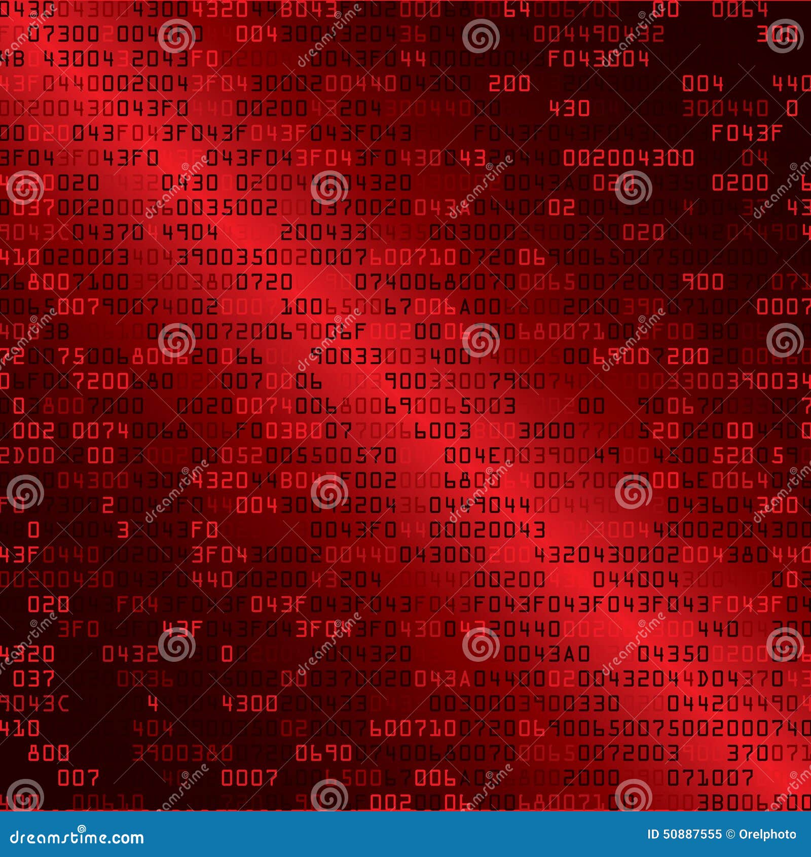 Red Security Background with HEX-code Stock Vector - Illustration of ...