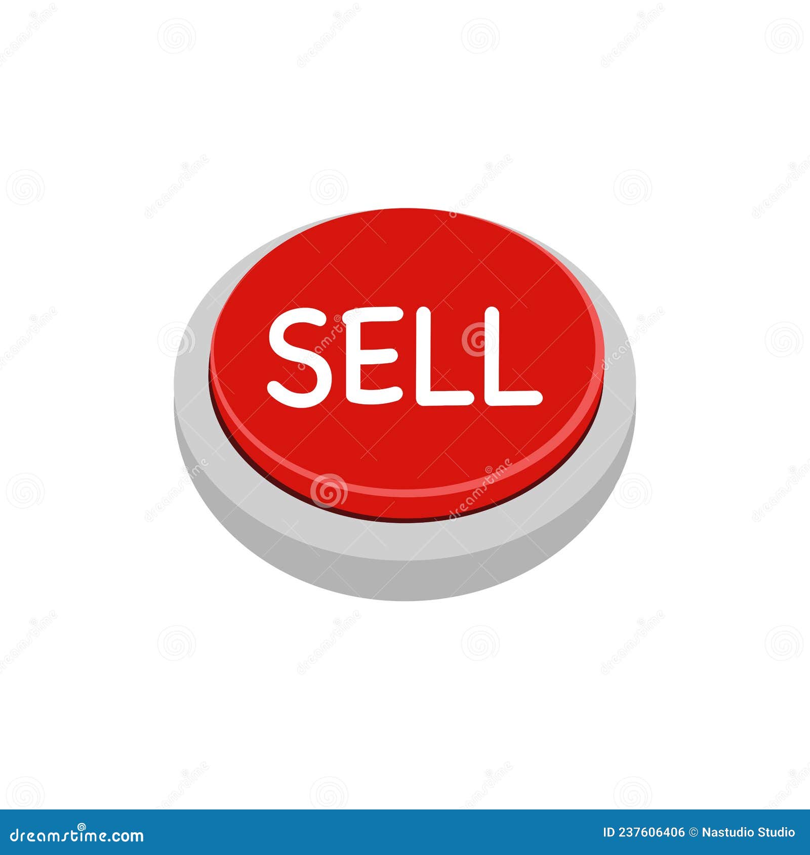 The Red Sell Button Indicates the Presentation of a Product or Service ...