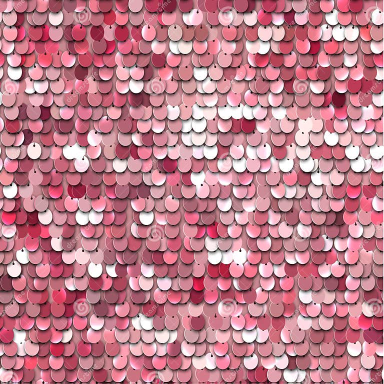 Pink sequined background stock vector. Illustration of pattern - 142914252
