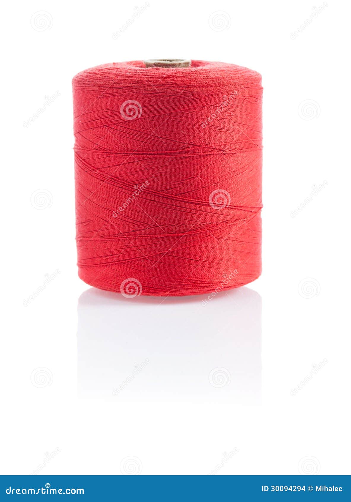 Red sewing string stock photo. Image of craft, textile - 30094294