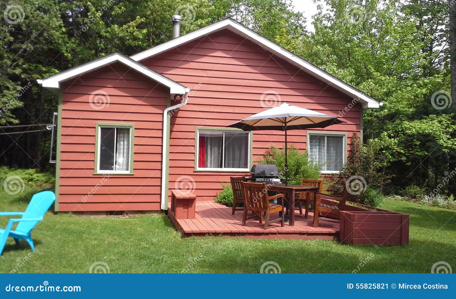 The red shack stock image. Image of summer, shack, house - 55825821