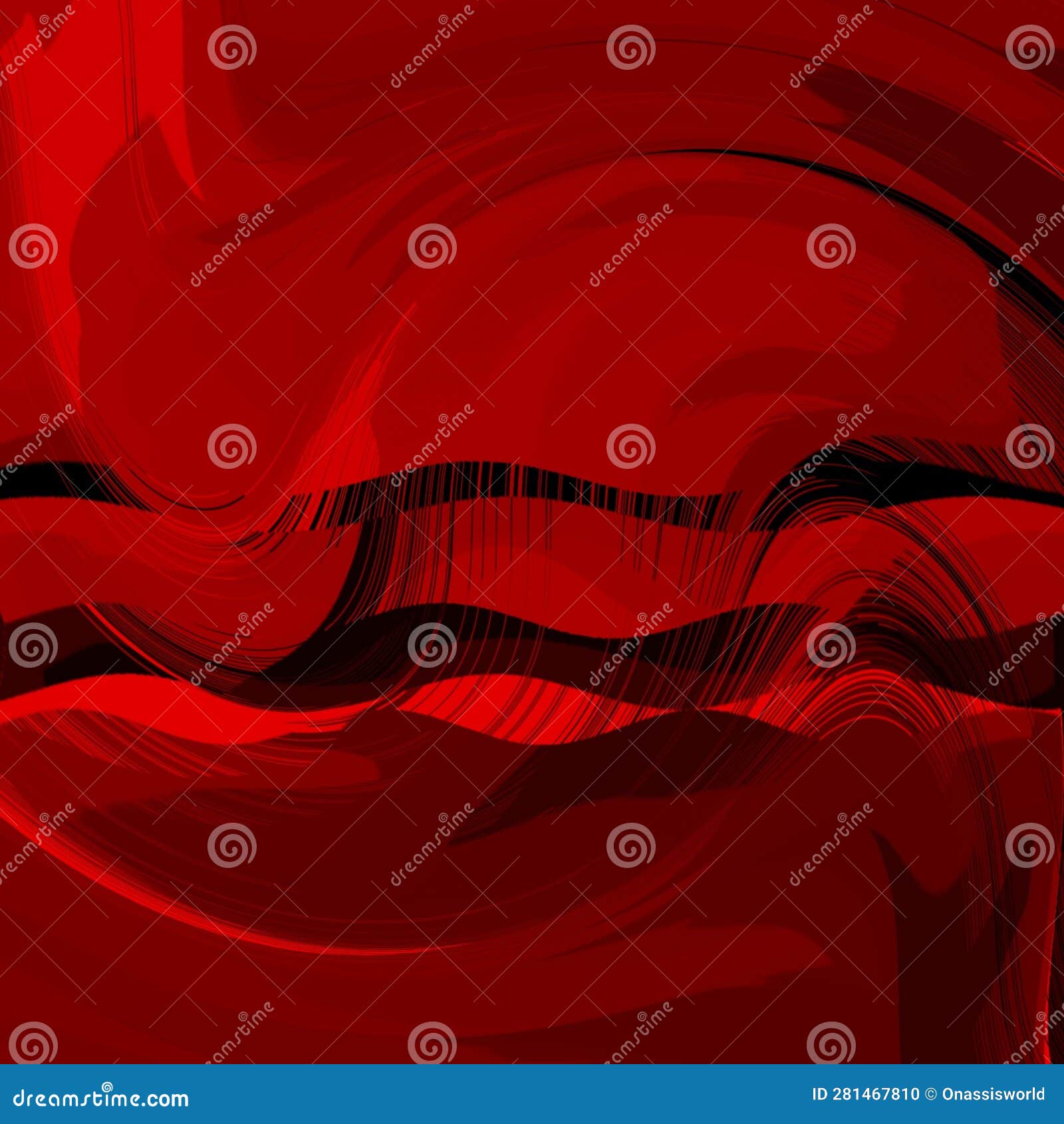 Red Shades Abstract Background Shapes and Blurs Stock Illustration ...