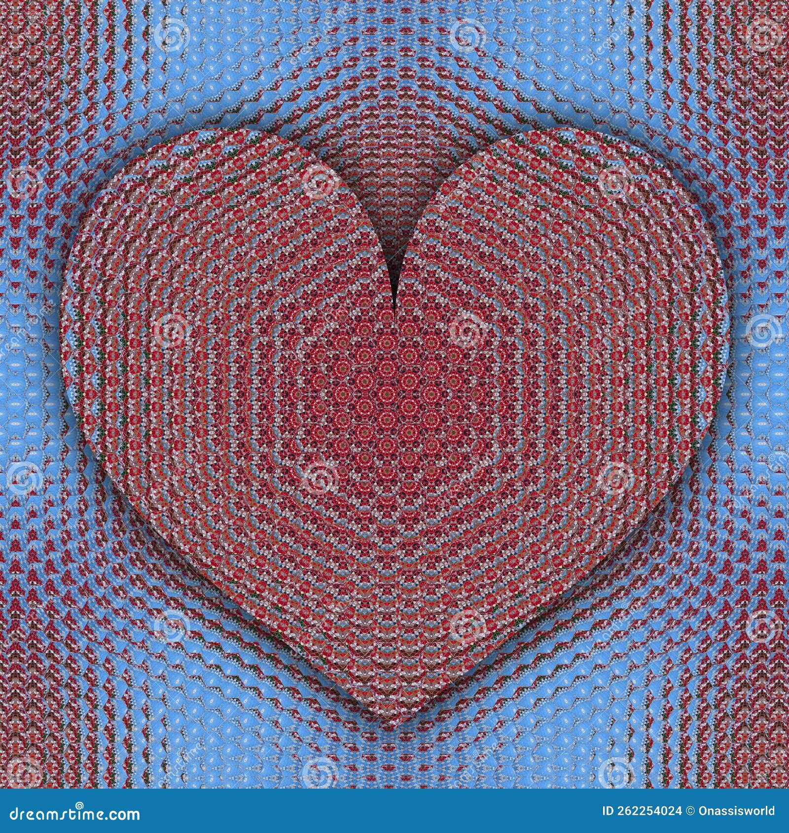 Red Shapes Abstract Background Illustrations Stock Photo - Image of ...