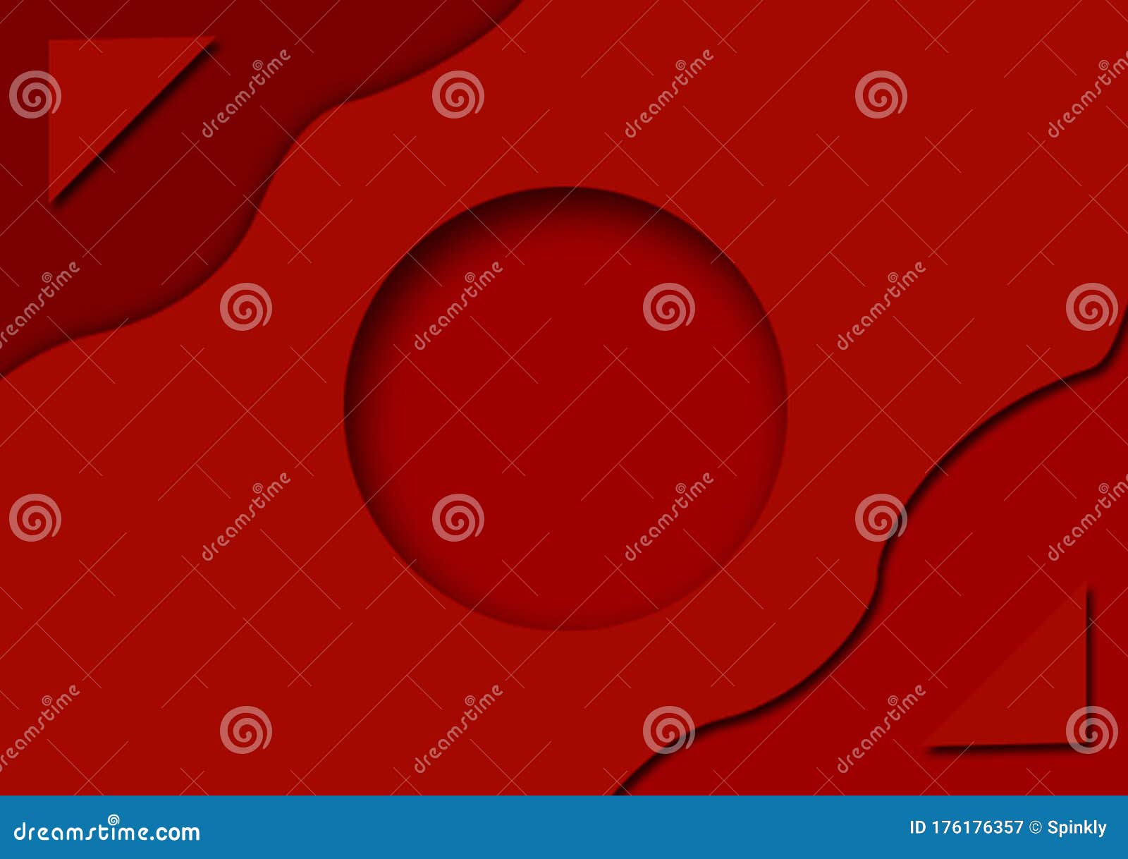 Red Shapes Background Wallpaper for Designs Stock Illustration ...