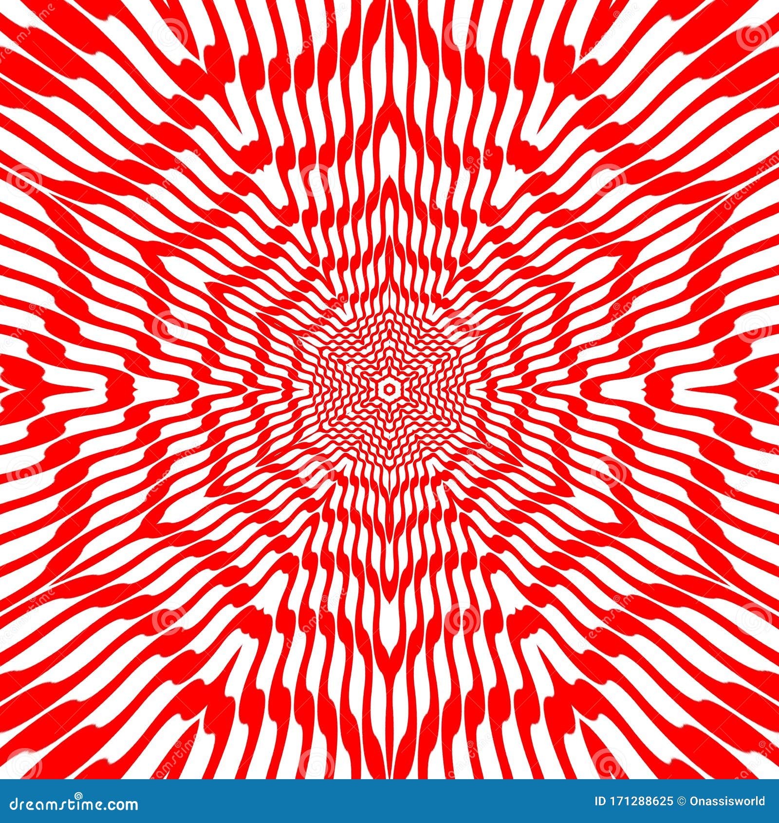 Red Shapes Color Abstract Background Stock Illustration - Illustration ...