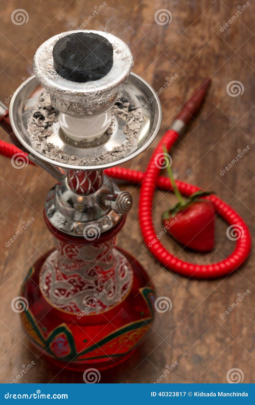 Red sheesha stock image. Image of cannabis, hookah, hash - 40323817