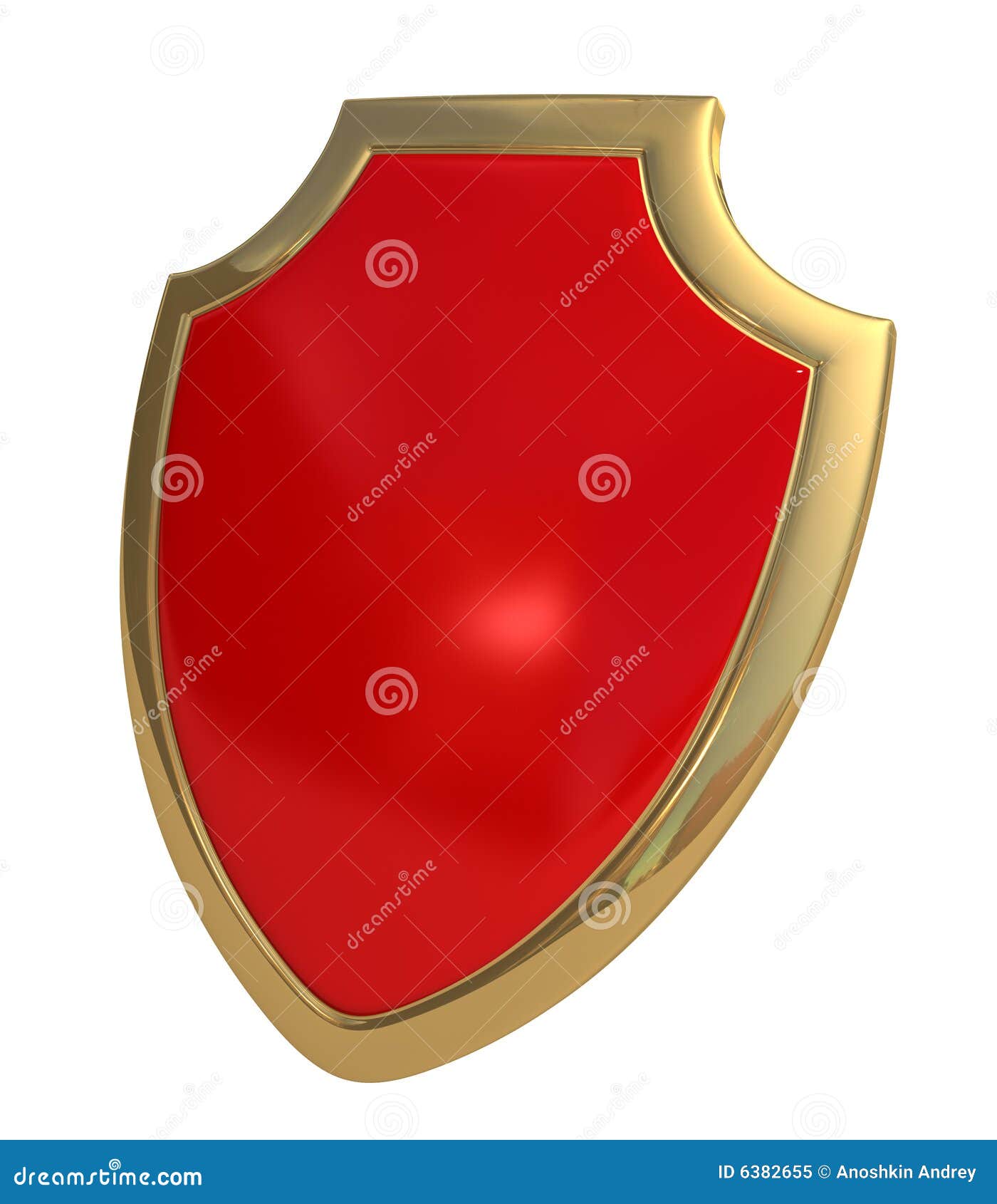 Red shield stock illustration. Illustration of durability - 6382655