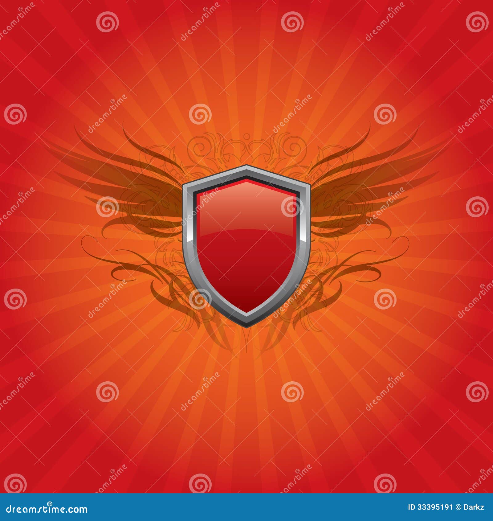 Red Shield Background stock illustration. Illustration of service ...
