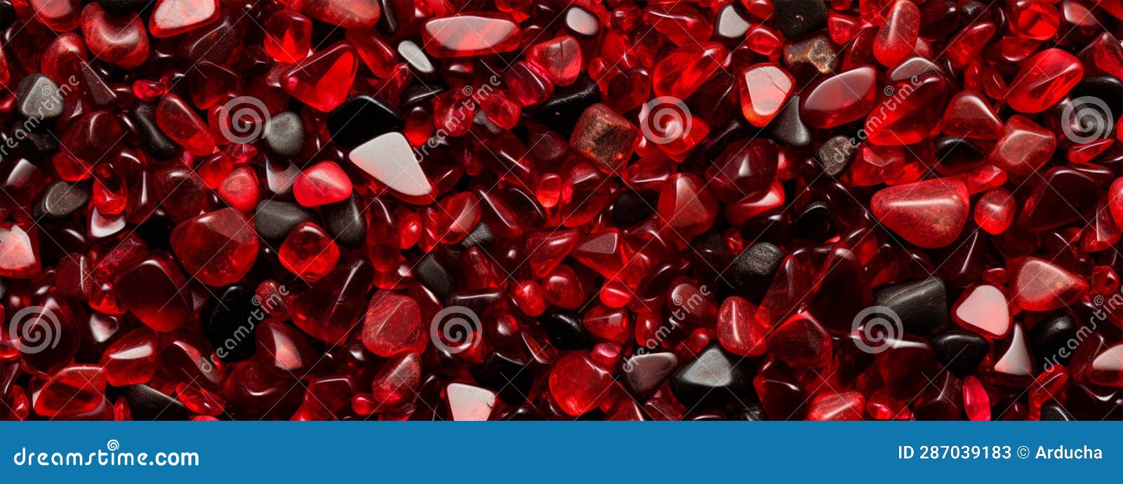 Red Shine Glitter Gems Black Background Stock Illustration ...