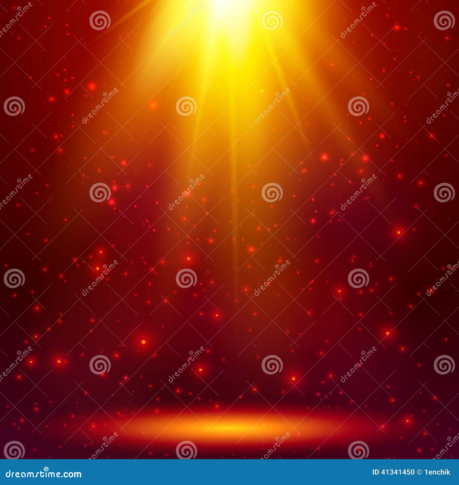 Red Shining Magic Vector Light Background Stock Vector - Illustration ...