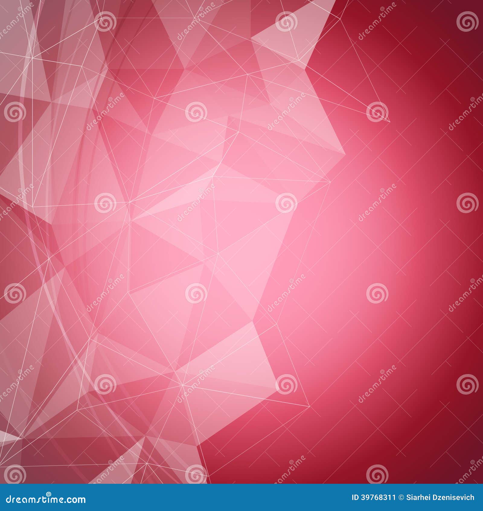 Red Shiny Crystal Structure Background Stock Vector - Illustration of ...