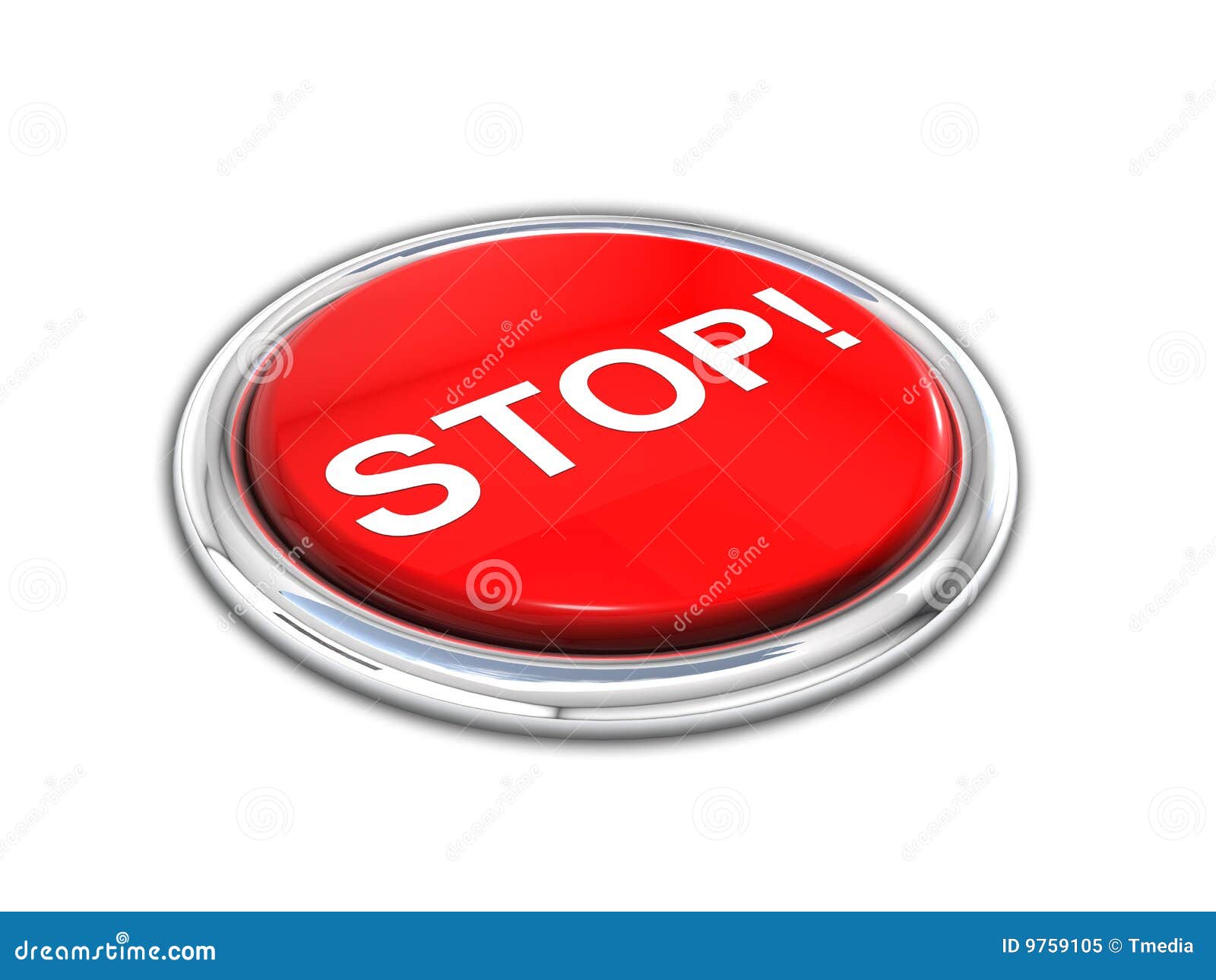 Red shiny stop button stock illustration. Illustration of pattern - 9759105