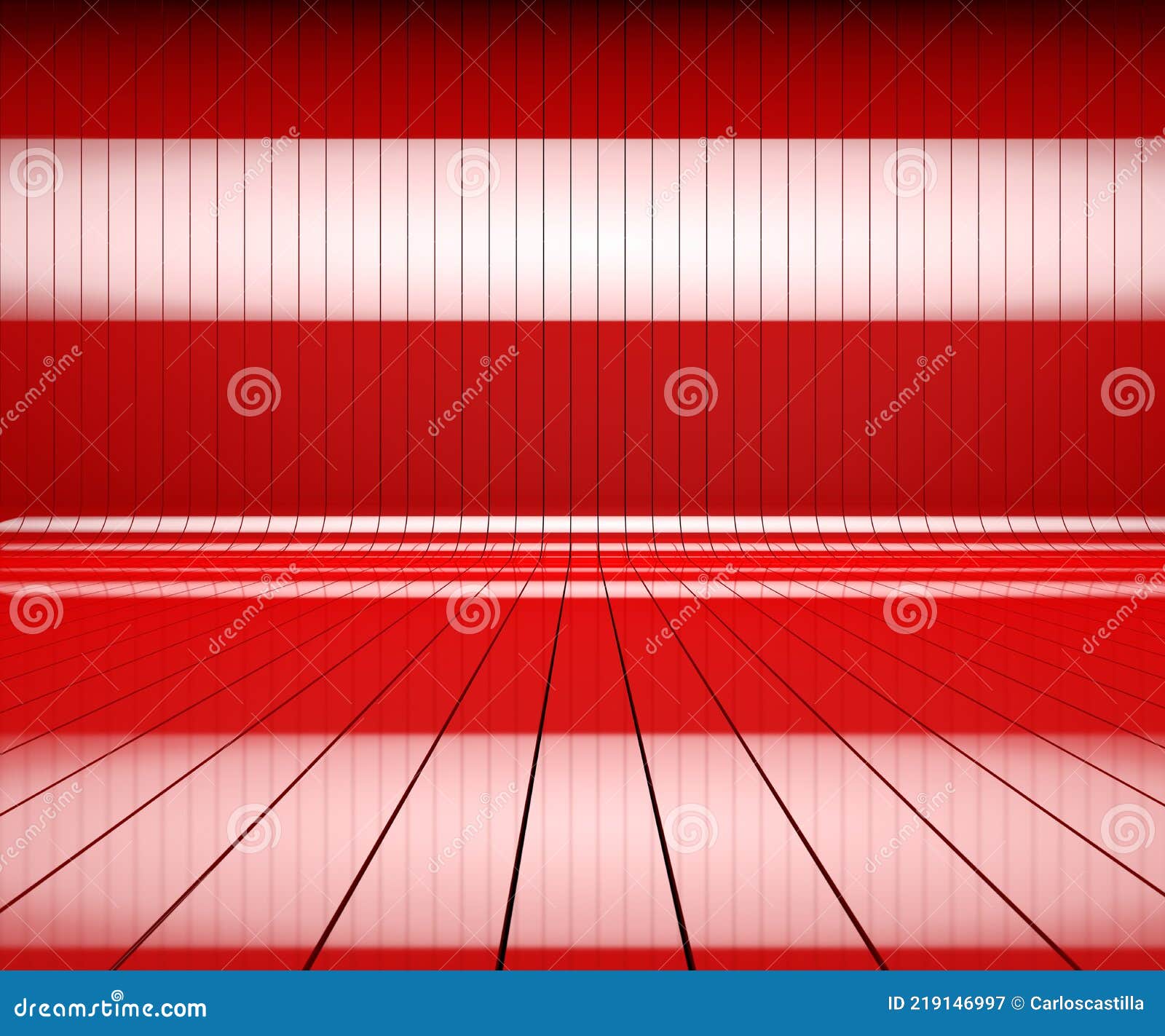 Red shiny tile floor stock illustration. Illustration of backdrop ...