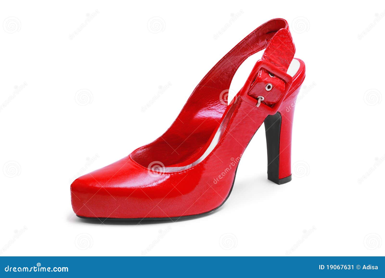 Red shoe stock image. Image of human, boot, heels, accessories - 19067631