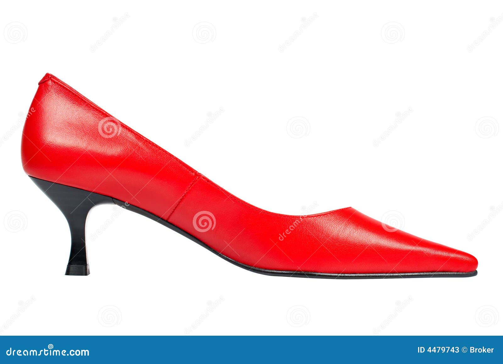 Red shoe stock image. Image of high, shiny, lady, isolated - 4479743