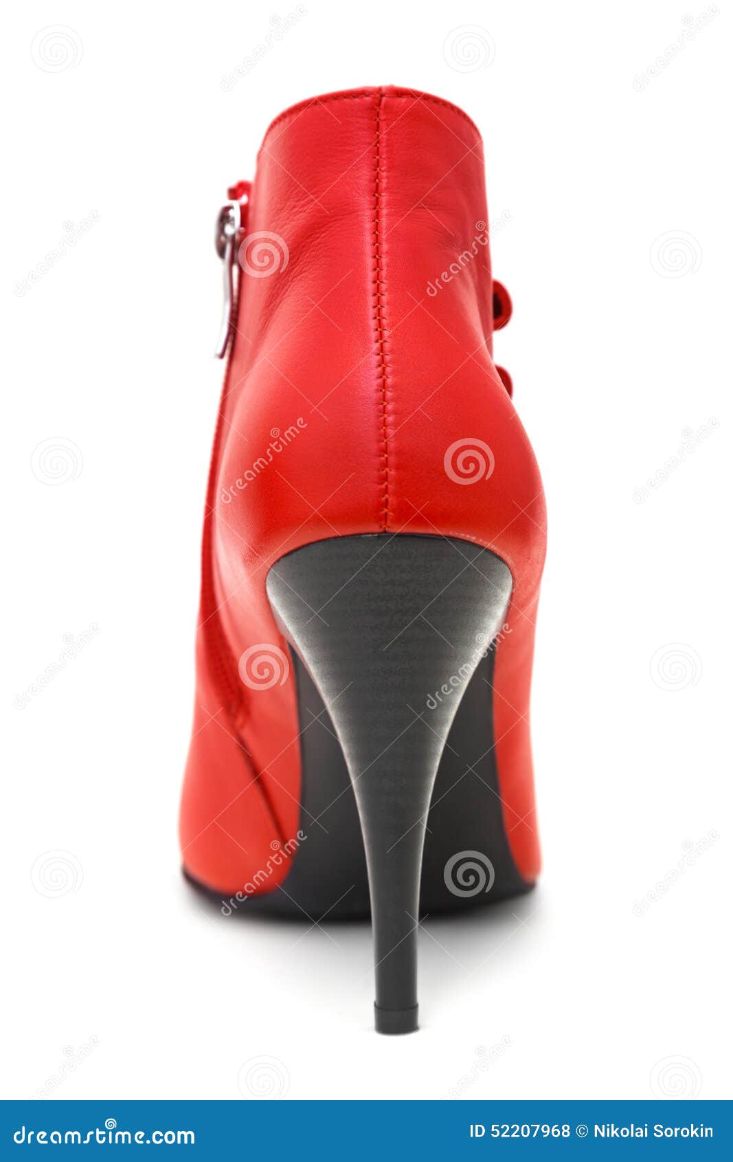 Red shoe stock photo. Image of shopping, leather, object - 52207968