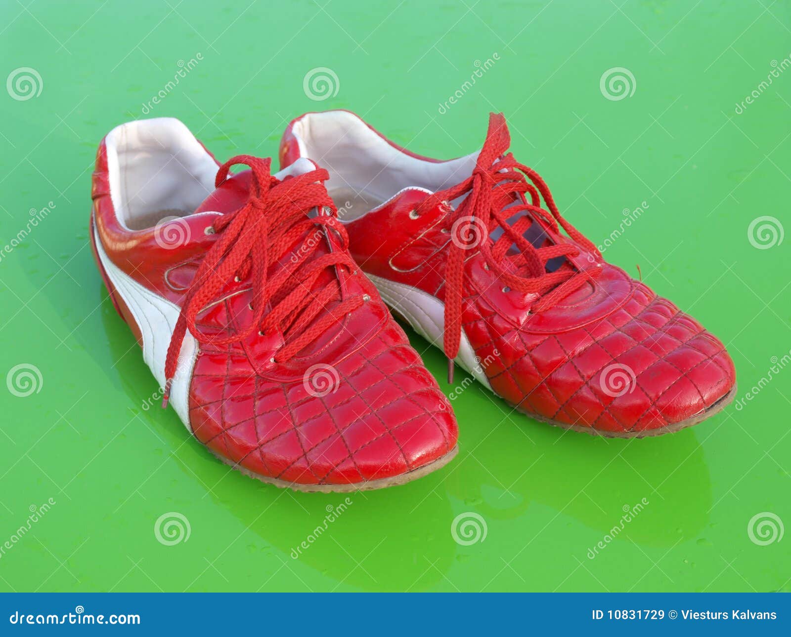 Red shoes stock image. Image of close, shoes, laces, leather - 10831729