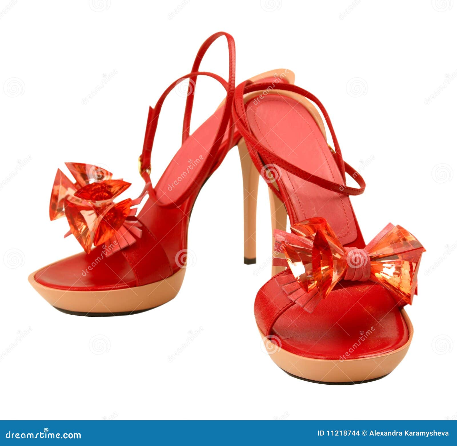 Red shoes stock photo. Image of beautiful, elegance, isolated - 11218744