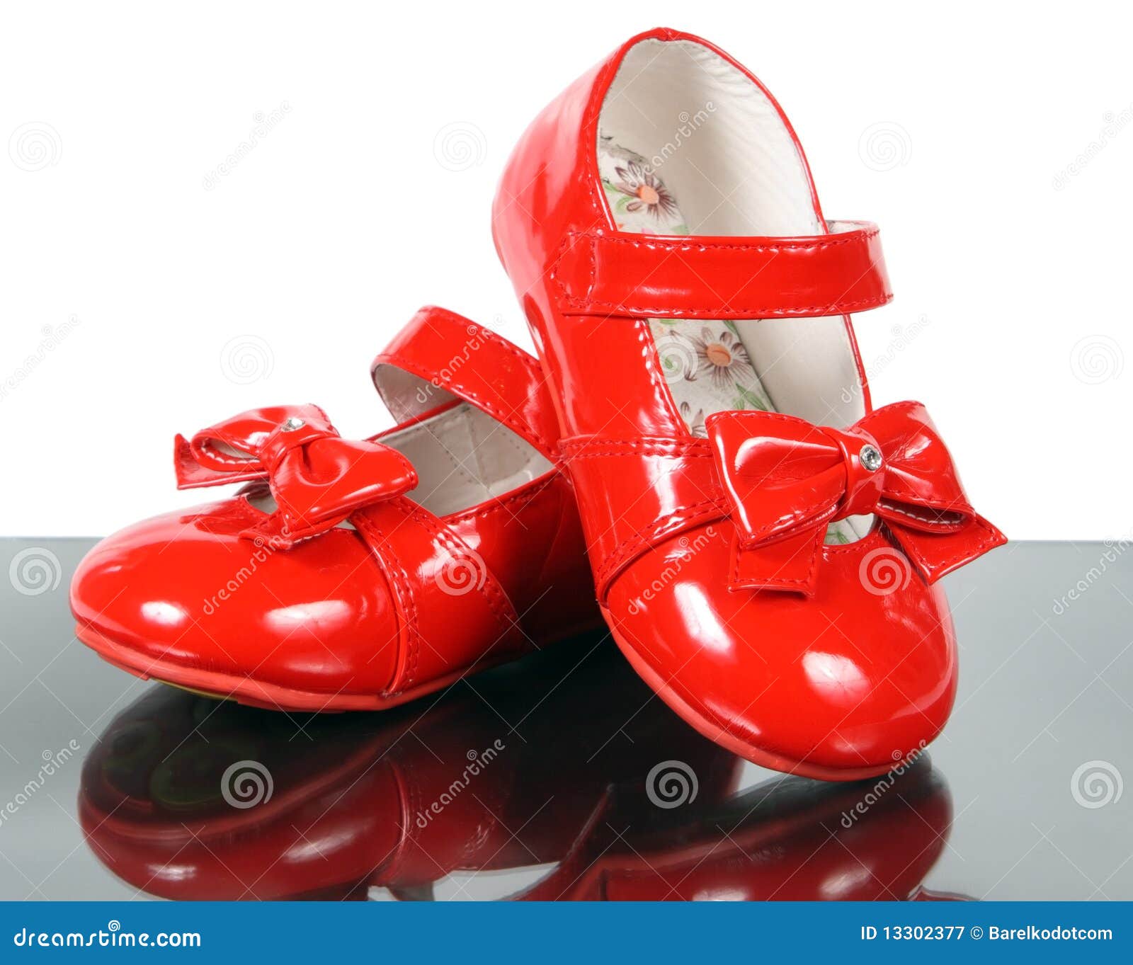 Red shoes stock image. Image of footwear, parent, card - 13302377
